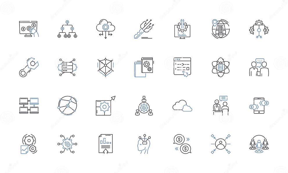 Response Line Icons Collection. Feedback, Reaction, Behavior, Answer ...