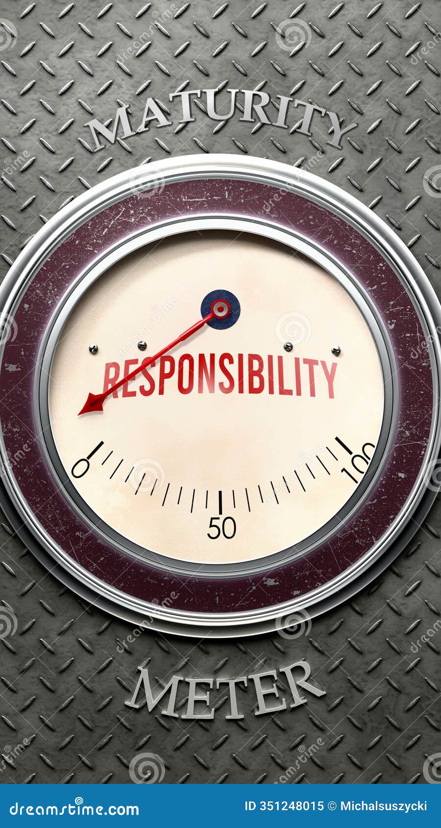 Responsibility and Maturity that is Hitting a Full Scale, Showing a ...