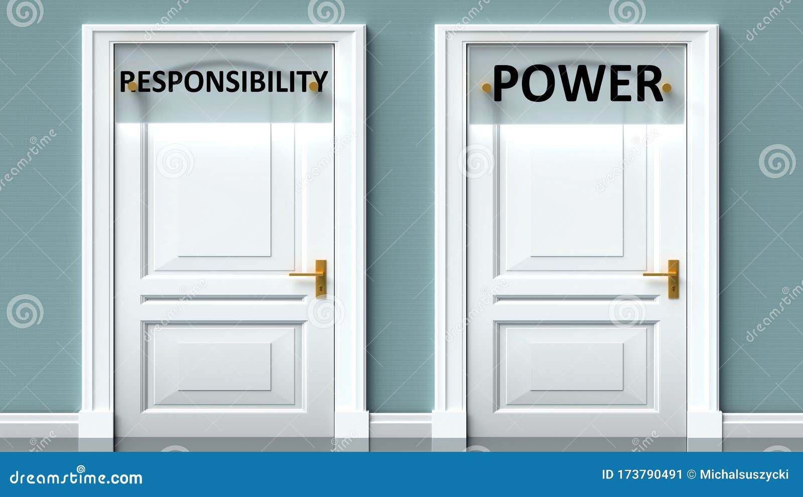 Responsibility and Power As a Choice - Pictured As Words Responsibility ...