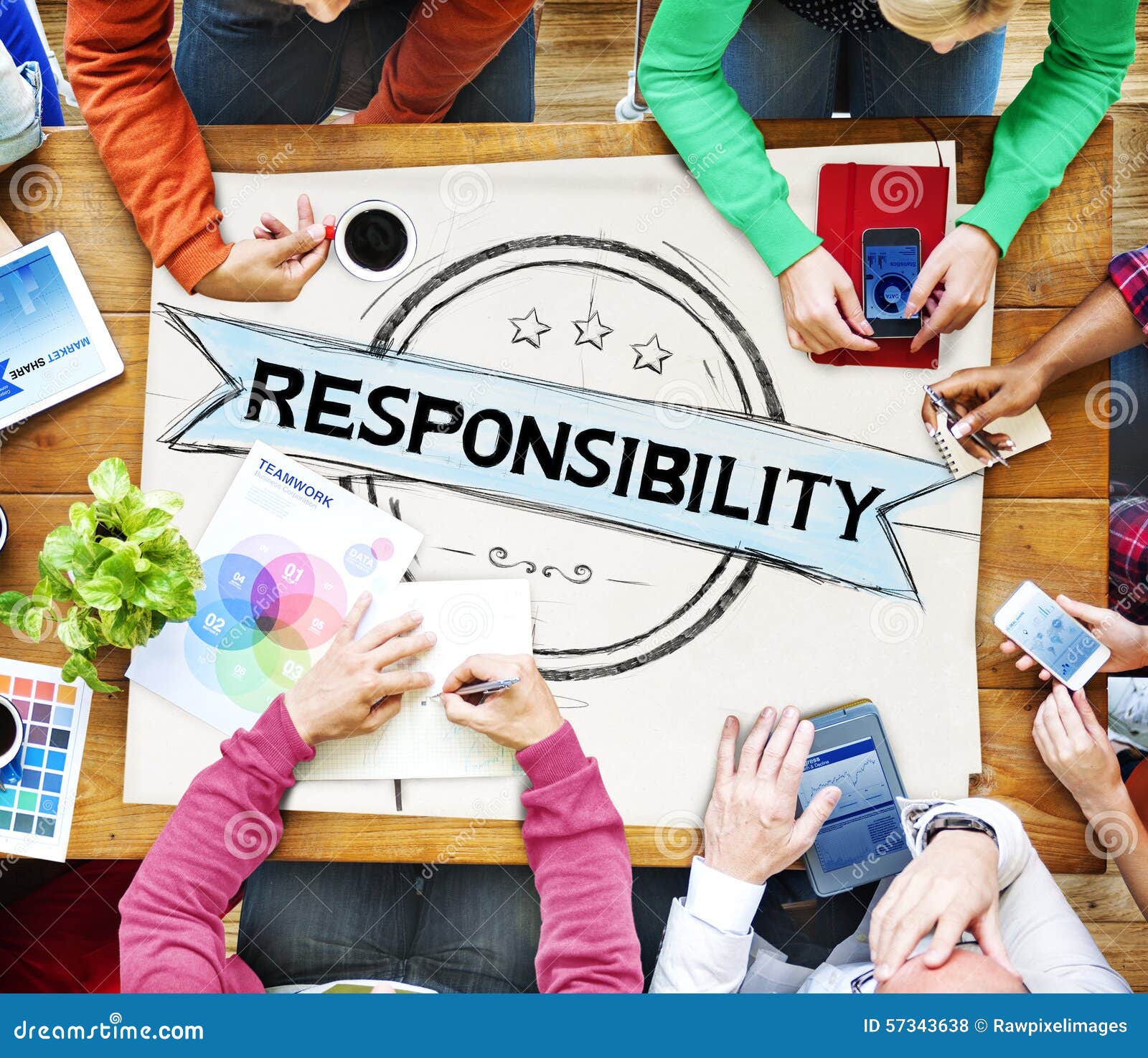Responsibility Reliability Trust Liability Trustworthy Concept Stock ...