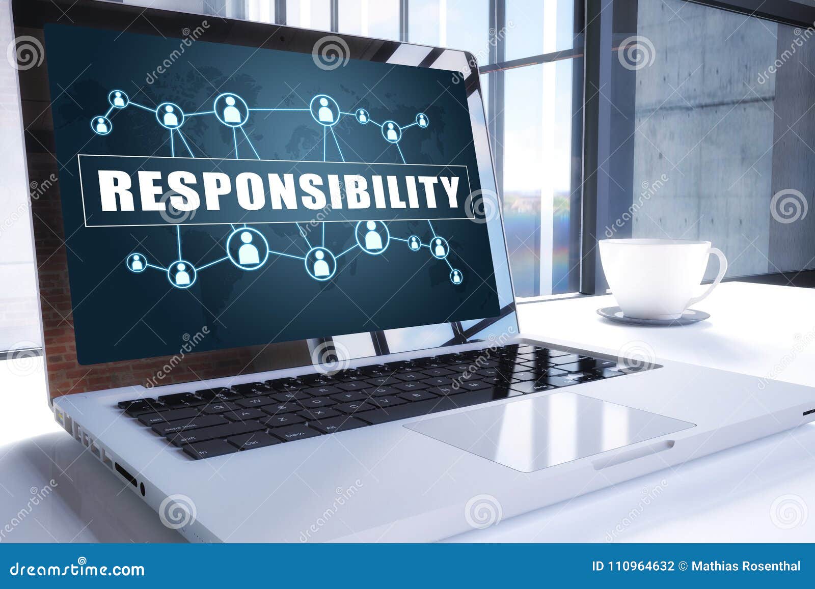 Responsibility stock illustration. Illustration of business - 110964632