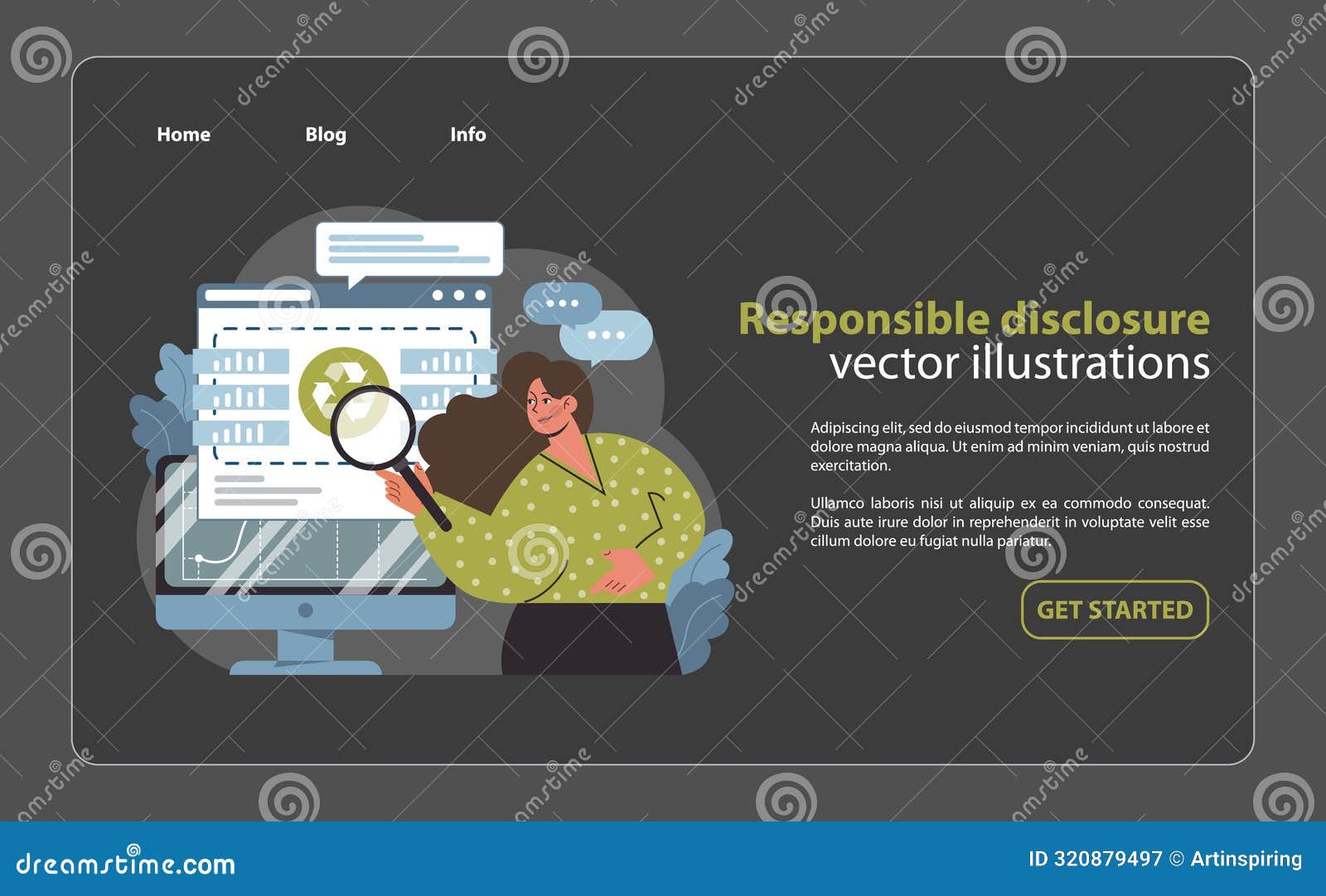 Responsible Disclosure Concept. Transparency in Stock Vector ...