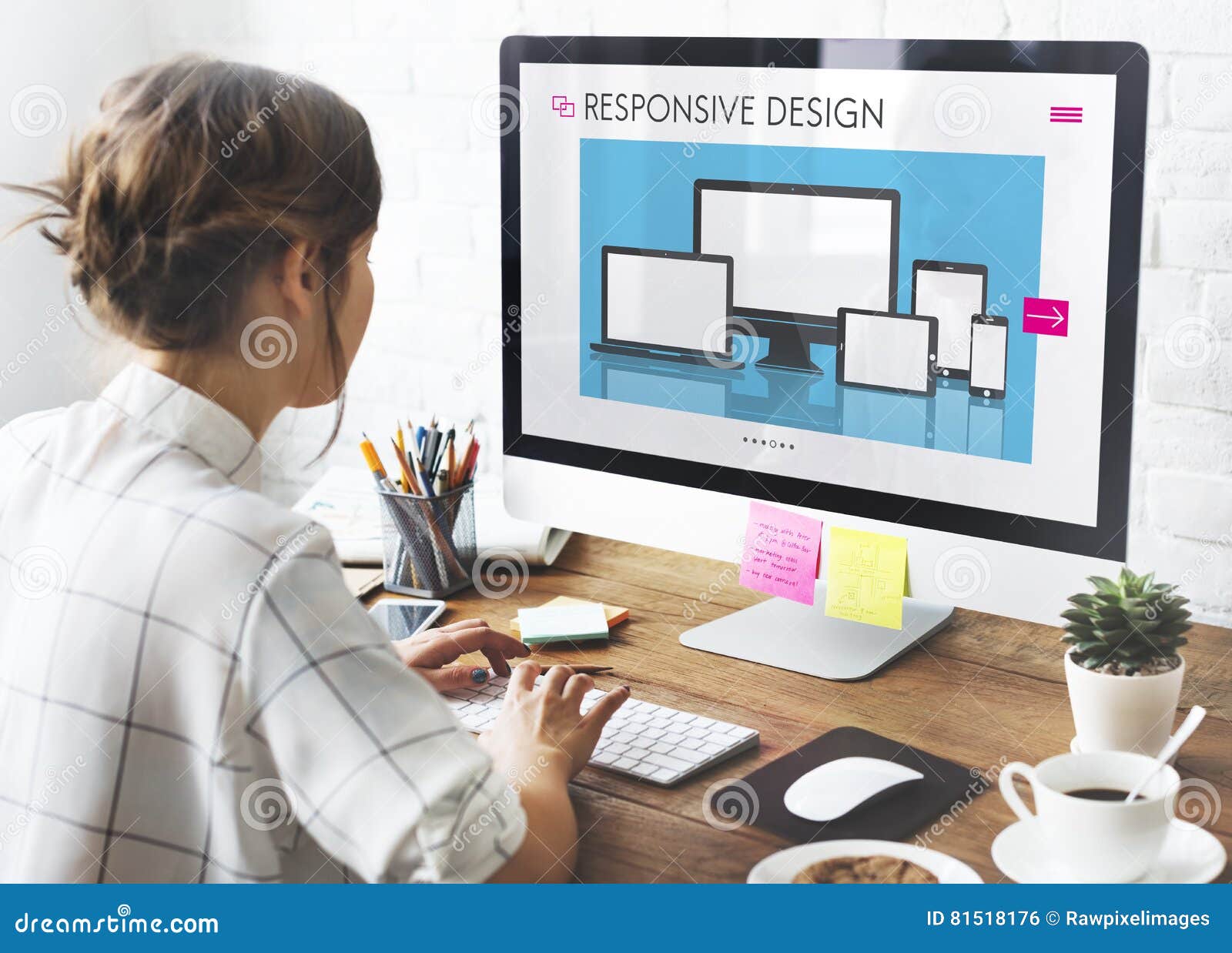 Responsive Design Layout Software Concept Stock Photo - Image of ideas ...