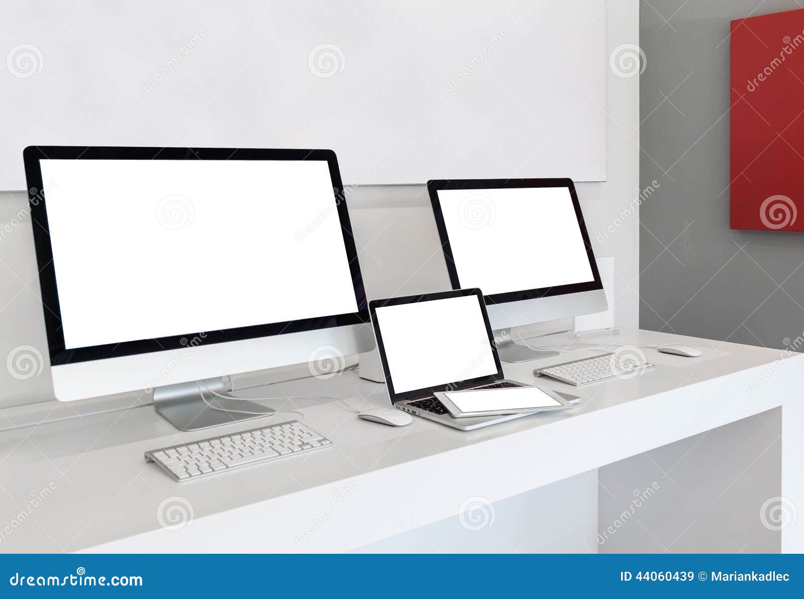 Responsive devices stock image. Image of apple, mockup - 44060439