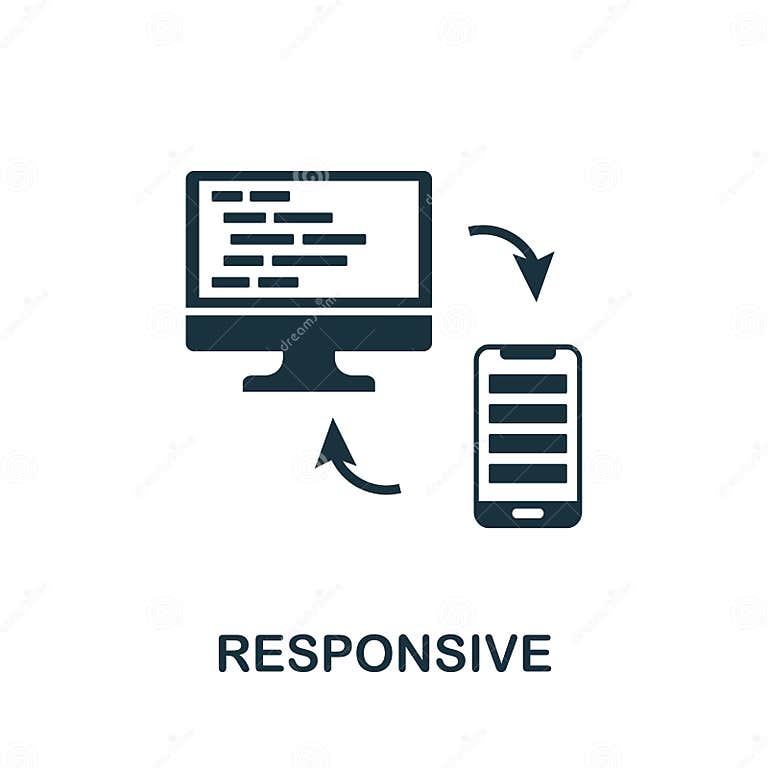 Responsive Icon. Creative Element Design from Programmer Icons ...