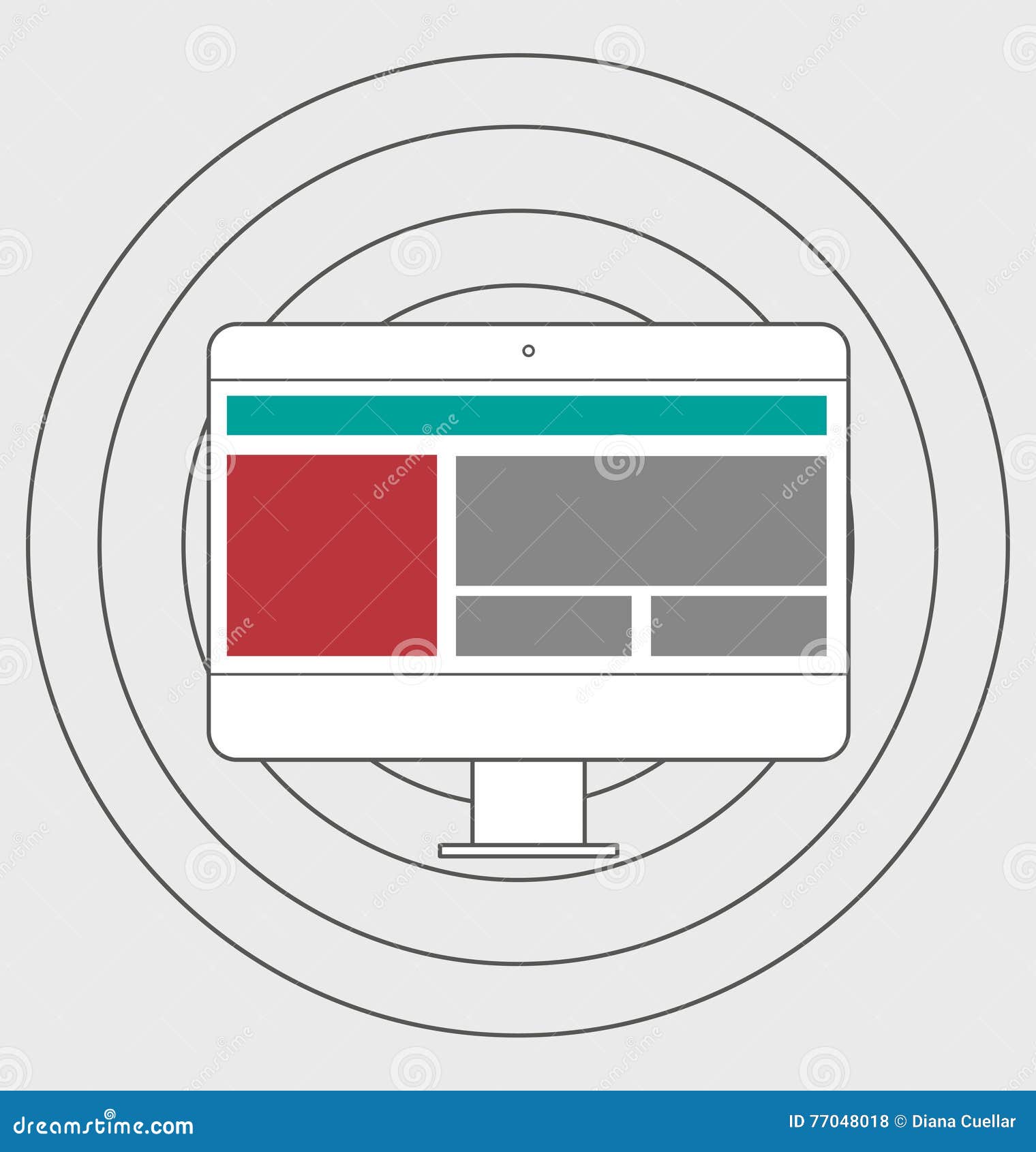 Responsive Web Design Icon 2 Stock Vector Illustration Of Concepts