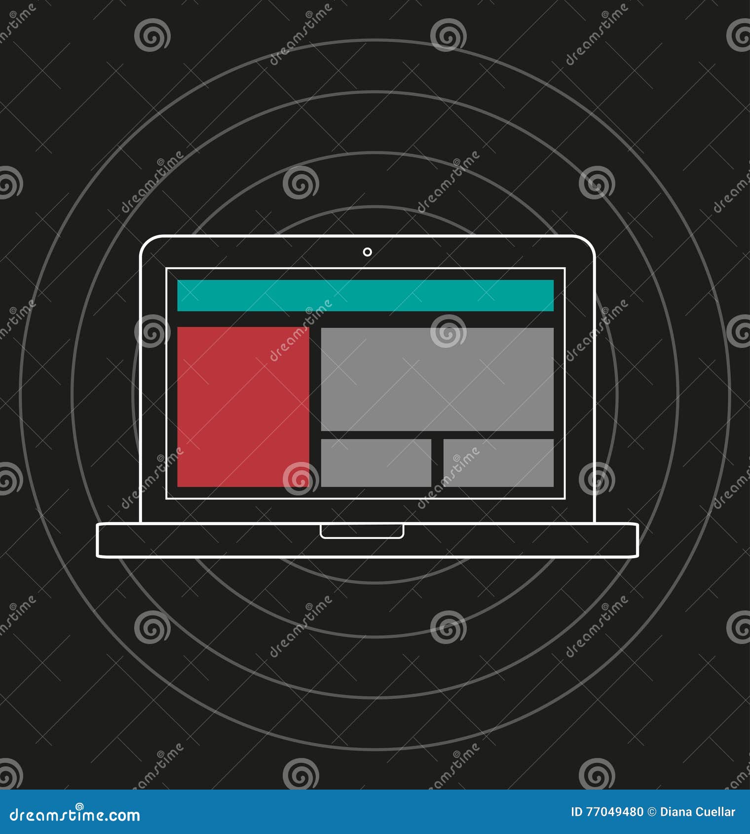 Responsive Web Design Icon 21 Stock Vector - Illustration of sales ...