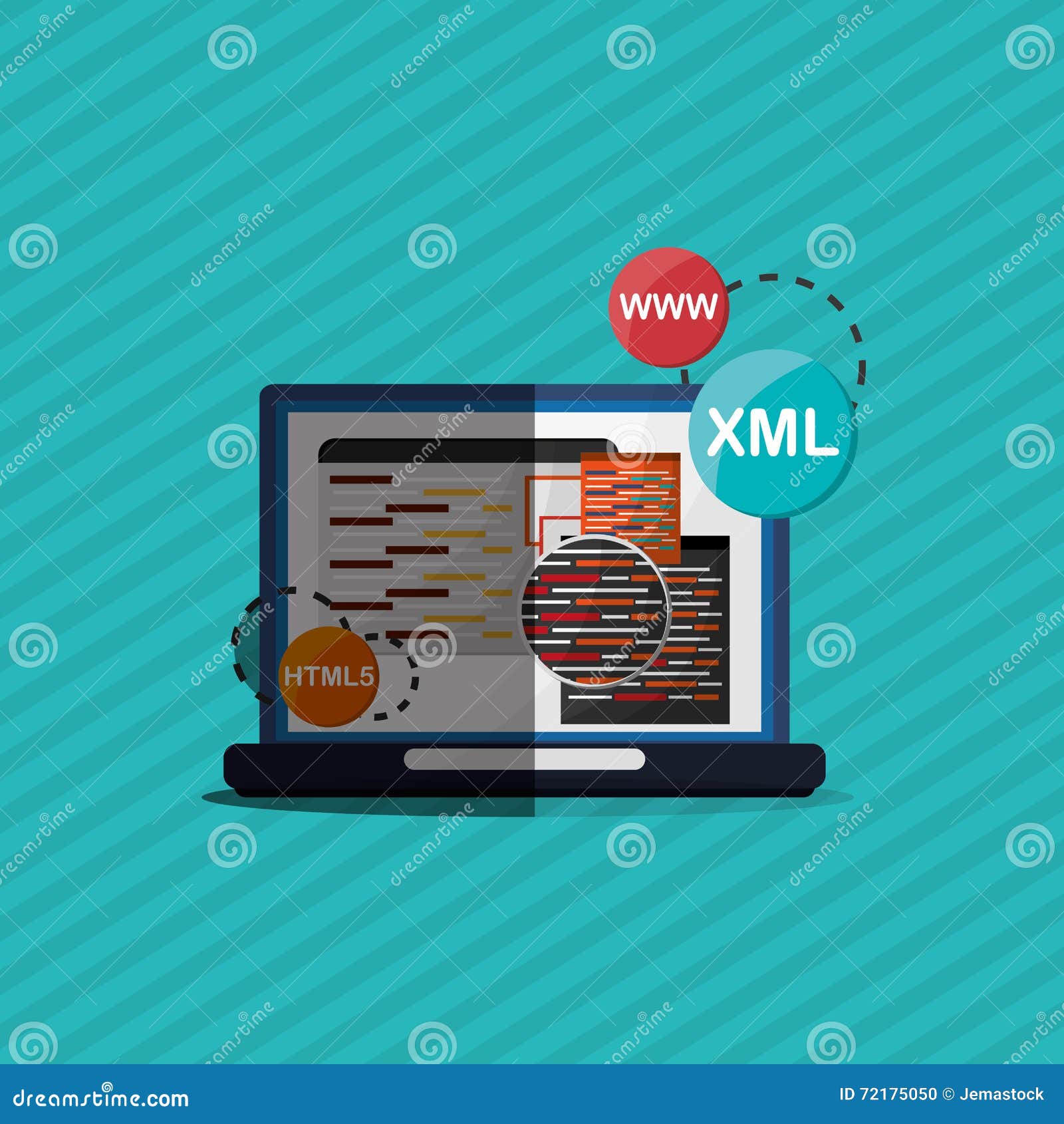 Responsive Web Design, Vector Illustration Stock Vector - Illustration ...