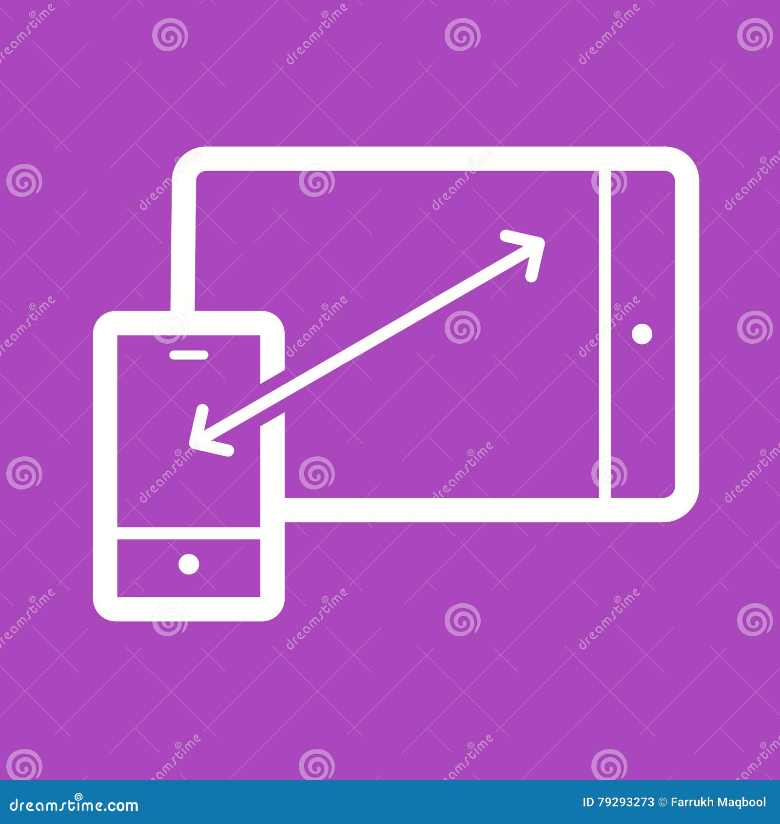 Responsiveness stock vector. Illustration of mockup, tablet - 79293273