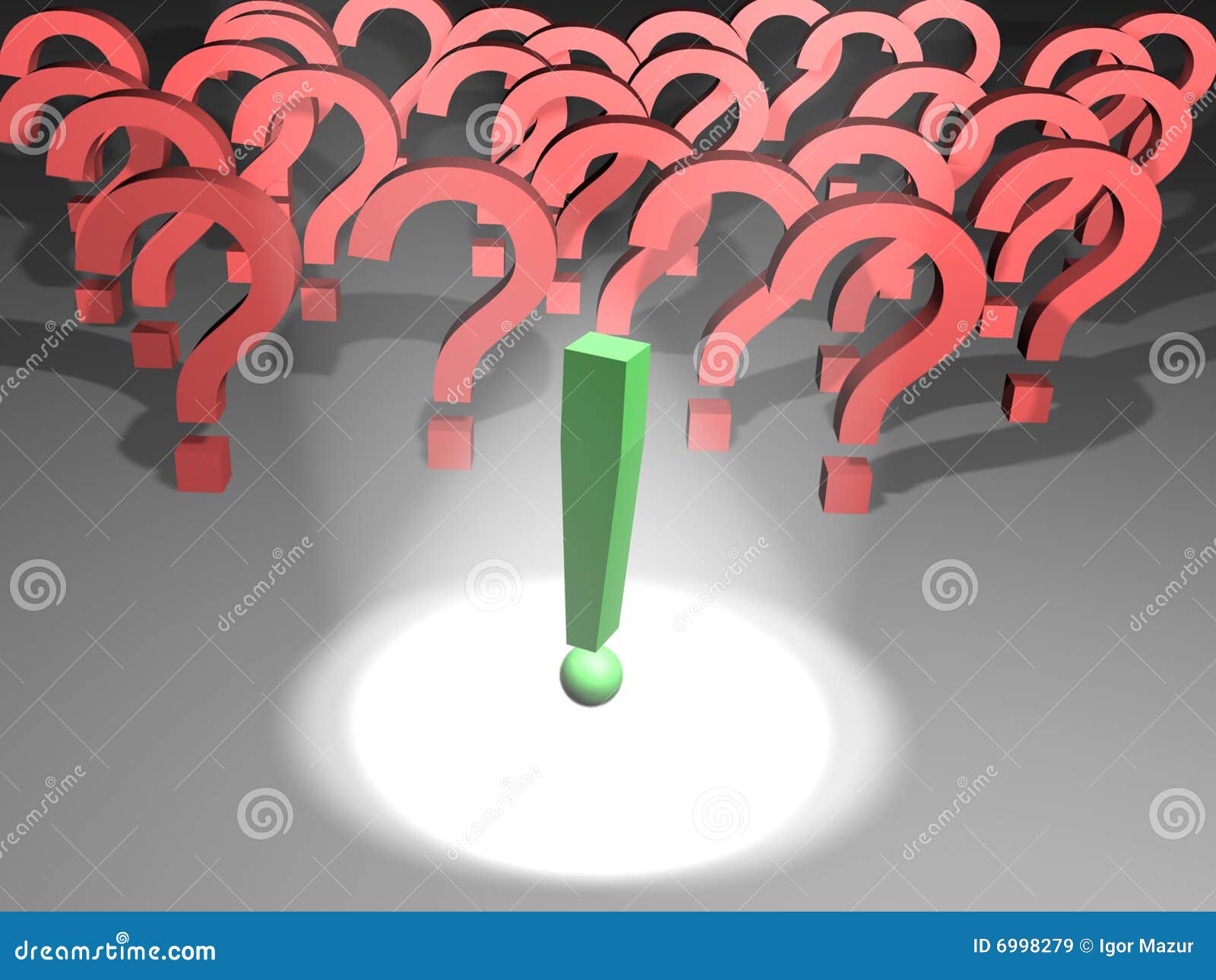 Resposta ilustração stock. Ilustração de conceitos, pergunta - 6998279