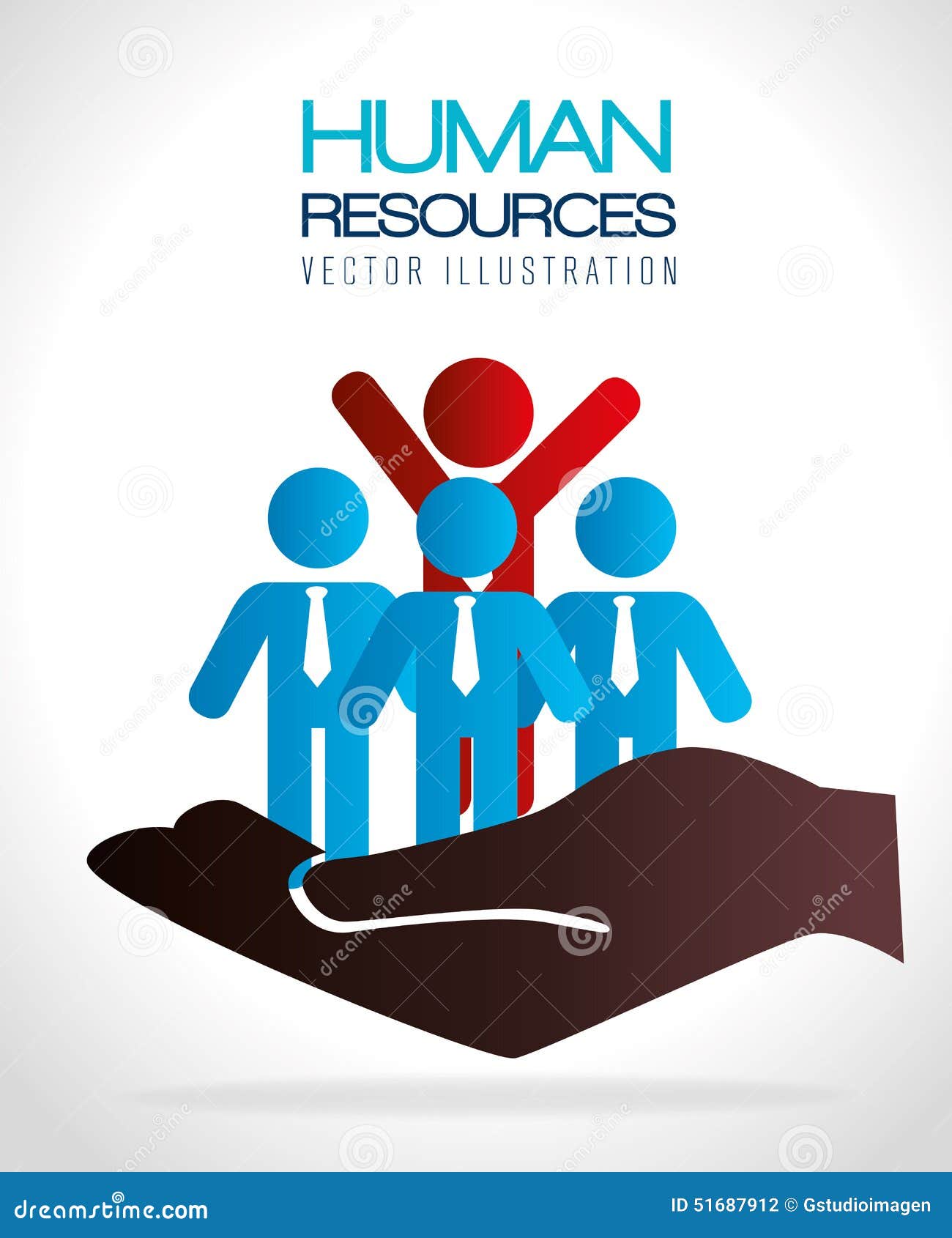 Ressources Humaines, Illustration De Vecteur Illustration de Vecteur - Illustration du employé ...