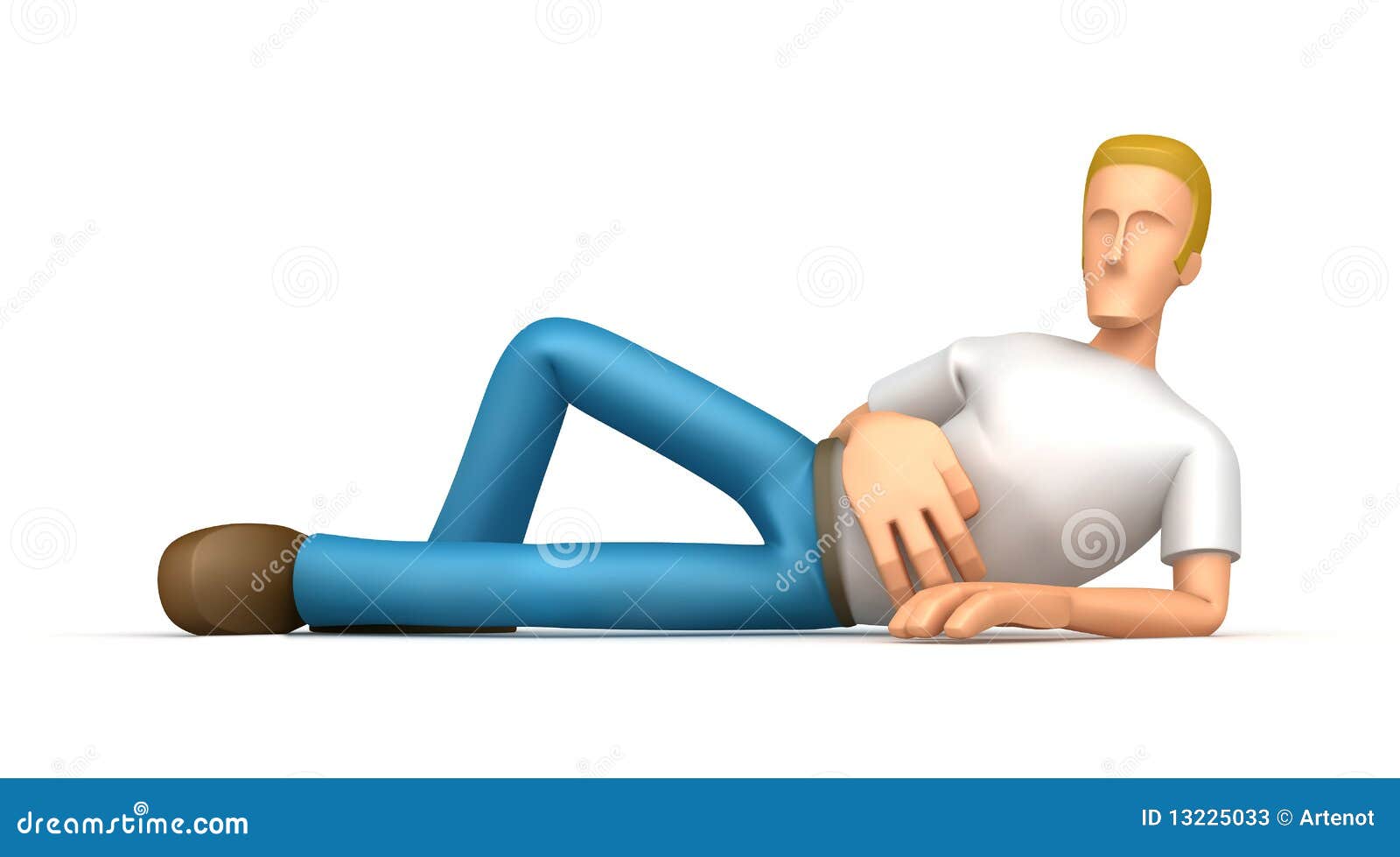 Rest stock illustration. Illustration of personage, graphic - 13225033
