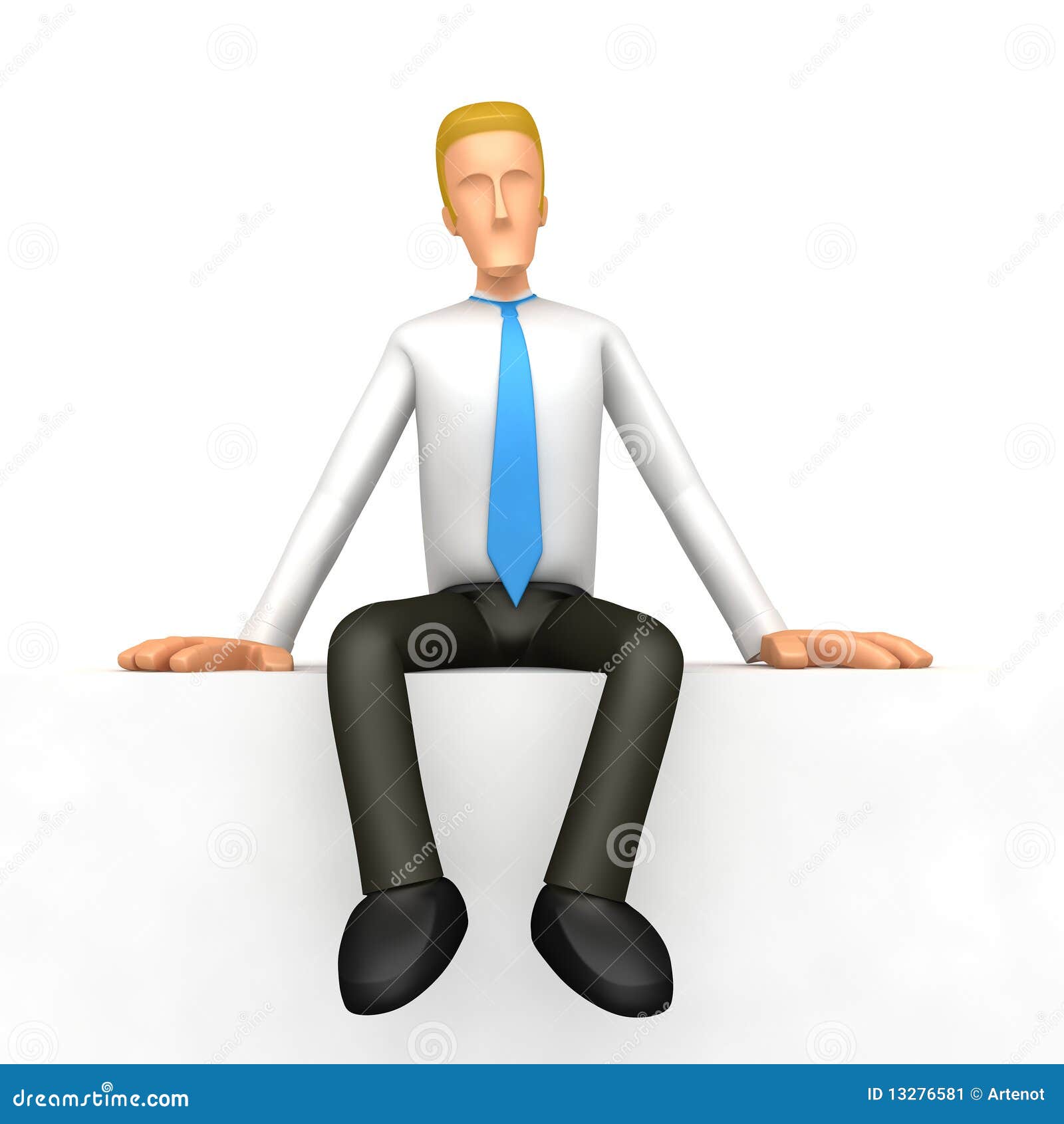 Rest stock illustration. Illustration of handsome, humor - 13276581