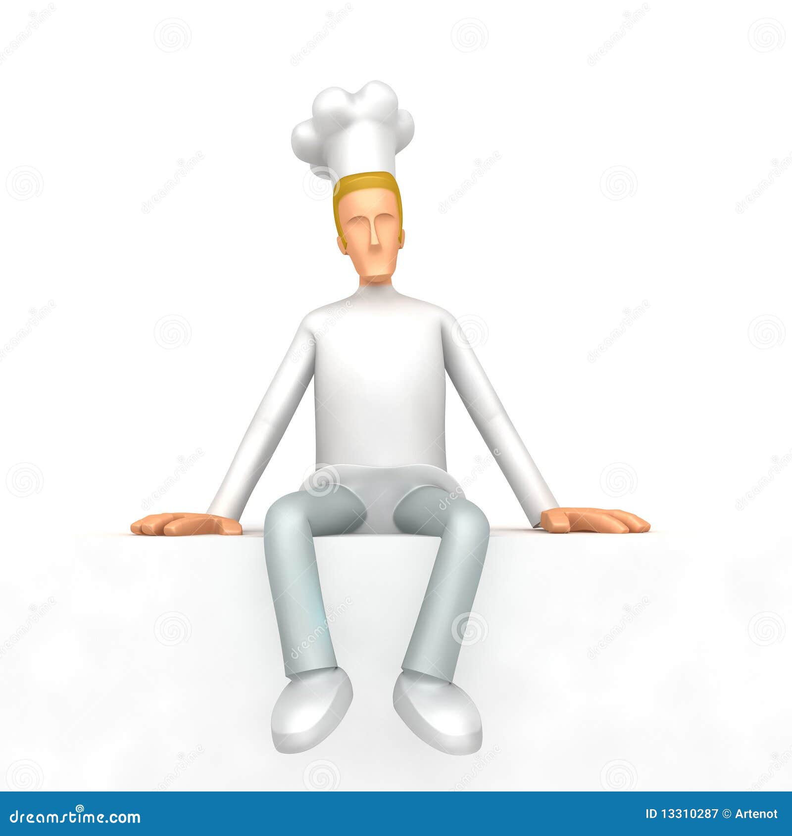 Rest stock illustration. Illustration of appetite, male - 13310287
