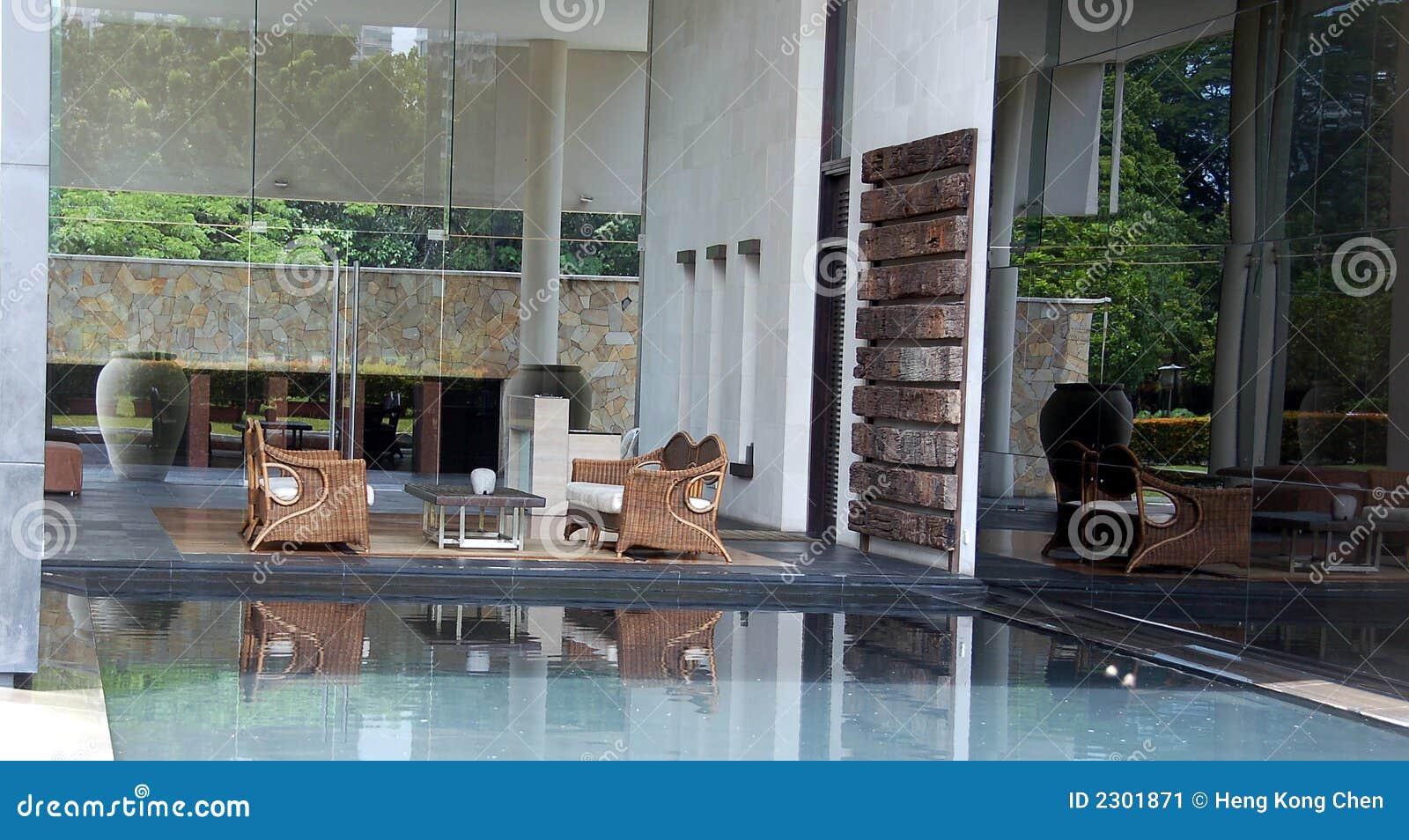 Rest area of house stock image. Image of architectural - 2301871