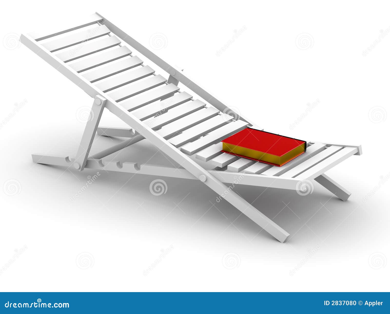 Rest with the book stock vector. Illustration of literature - 2837080