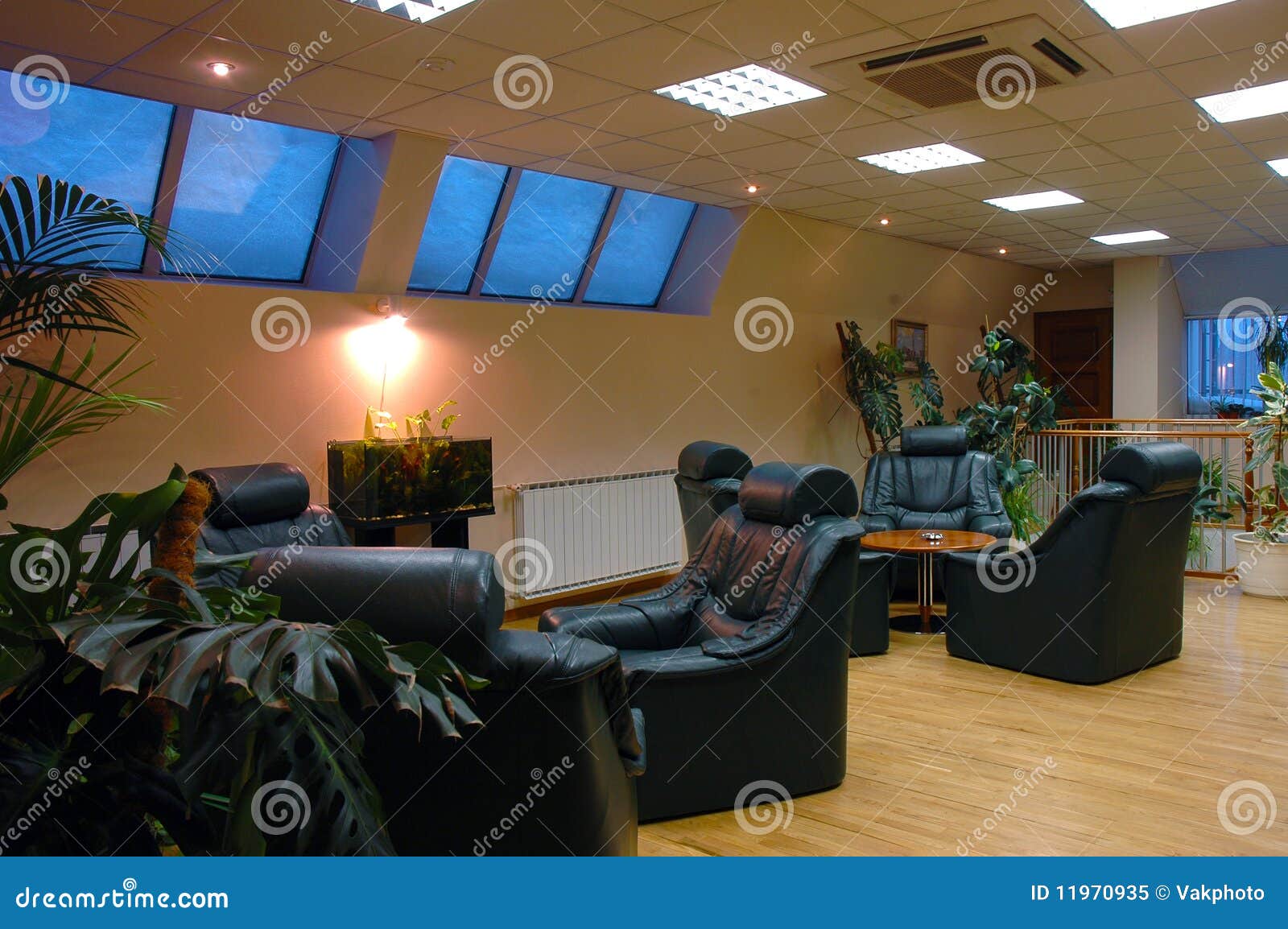 Rest hall with plants stock image. Image of dwelling - 11970935