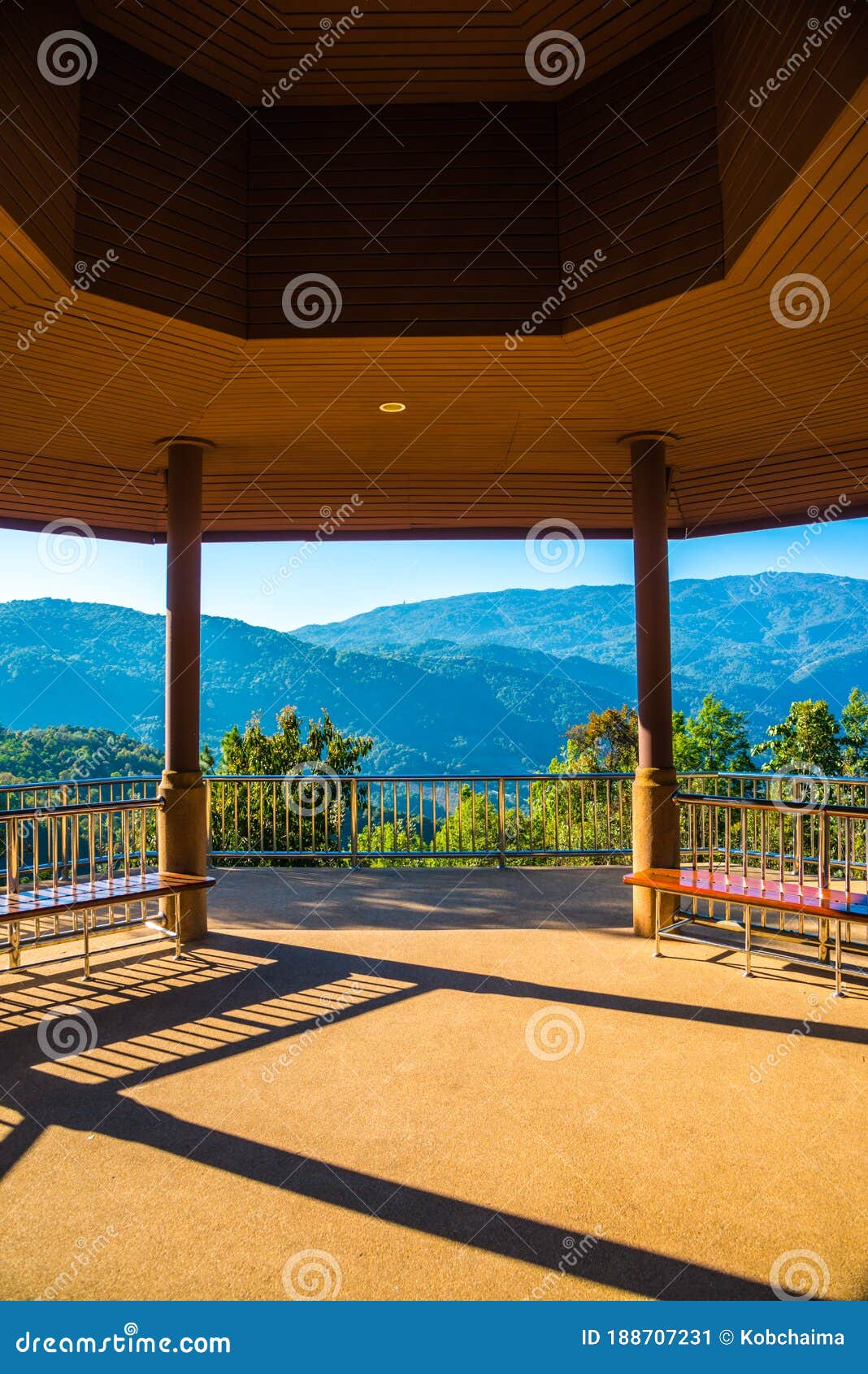 Rest House with Natural View Stock Image - Image of plant, thailand ...