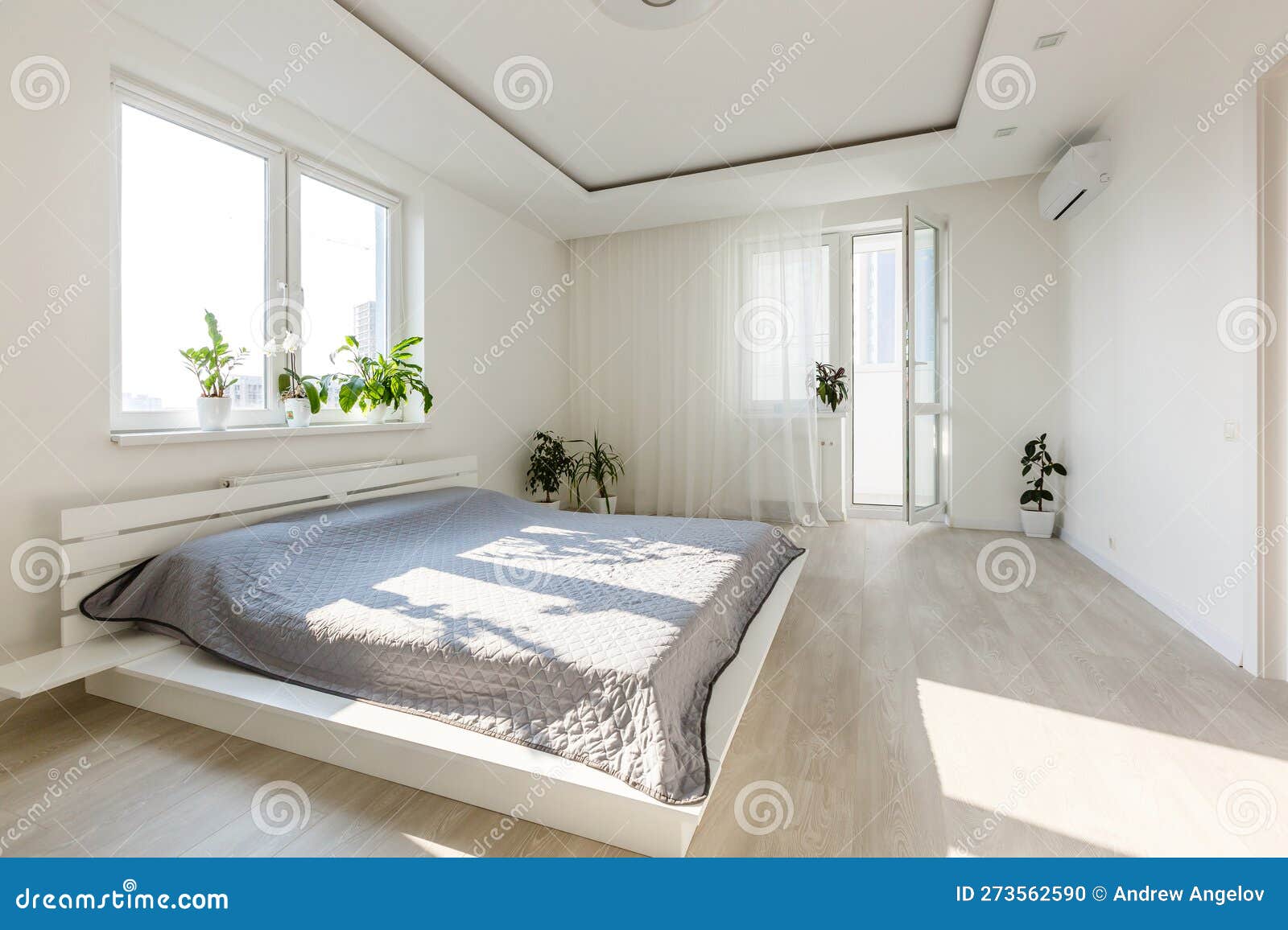 Rest, Interior, Comfort and Bedding Concept - Bed at Home Bedroom ...