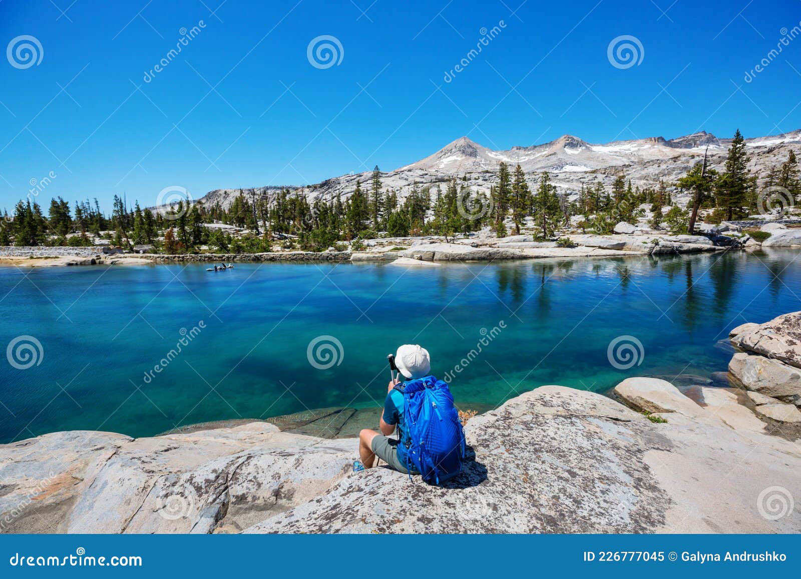 Rest on the lake stock image. Image of calm, inspire - 226777045