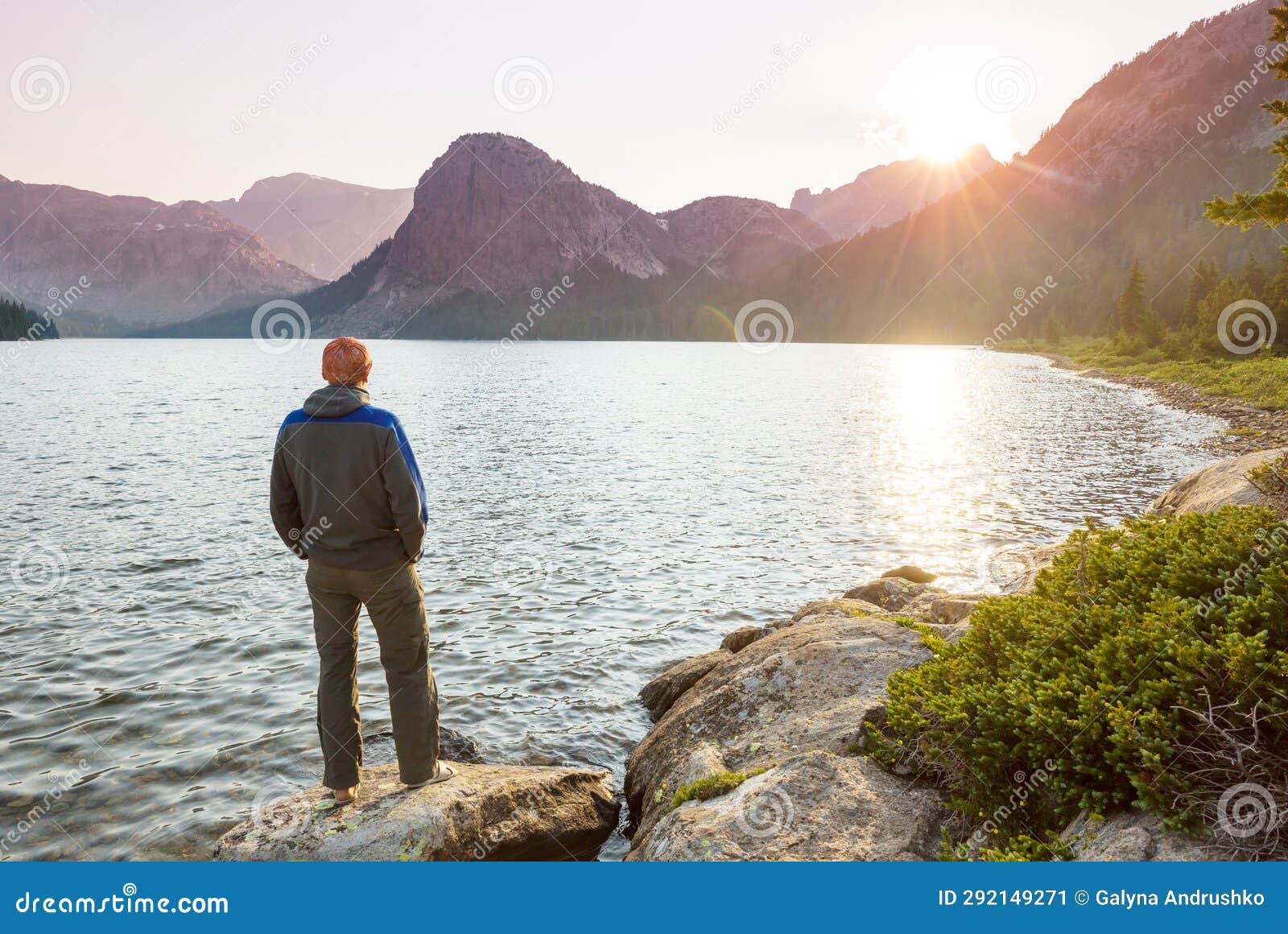 Rest on the lake stock image. Image of lifestyle, breath - 292149271