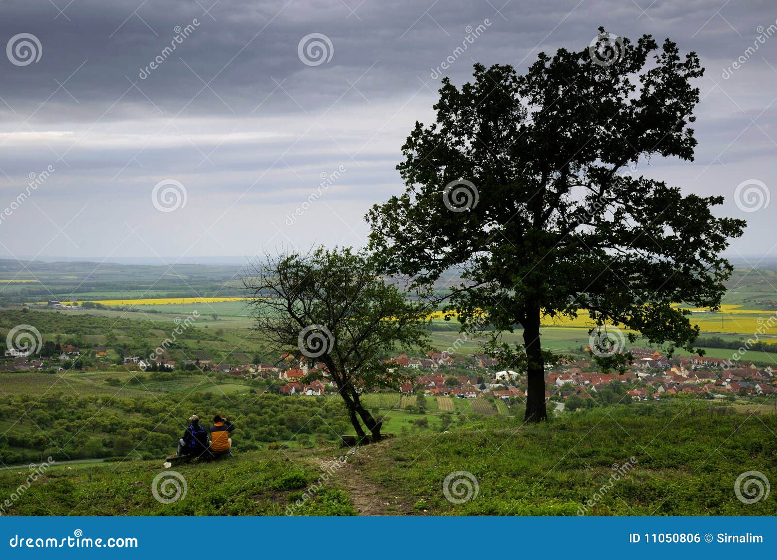 Rest with landscape view stock photo. Image of spring - 11050806
