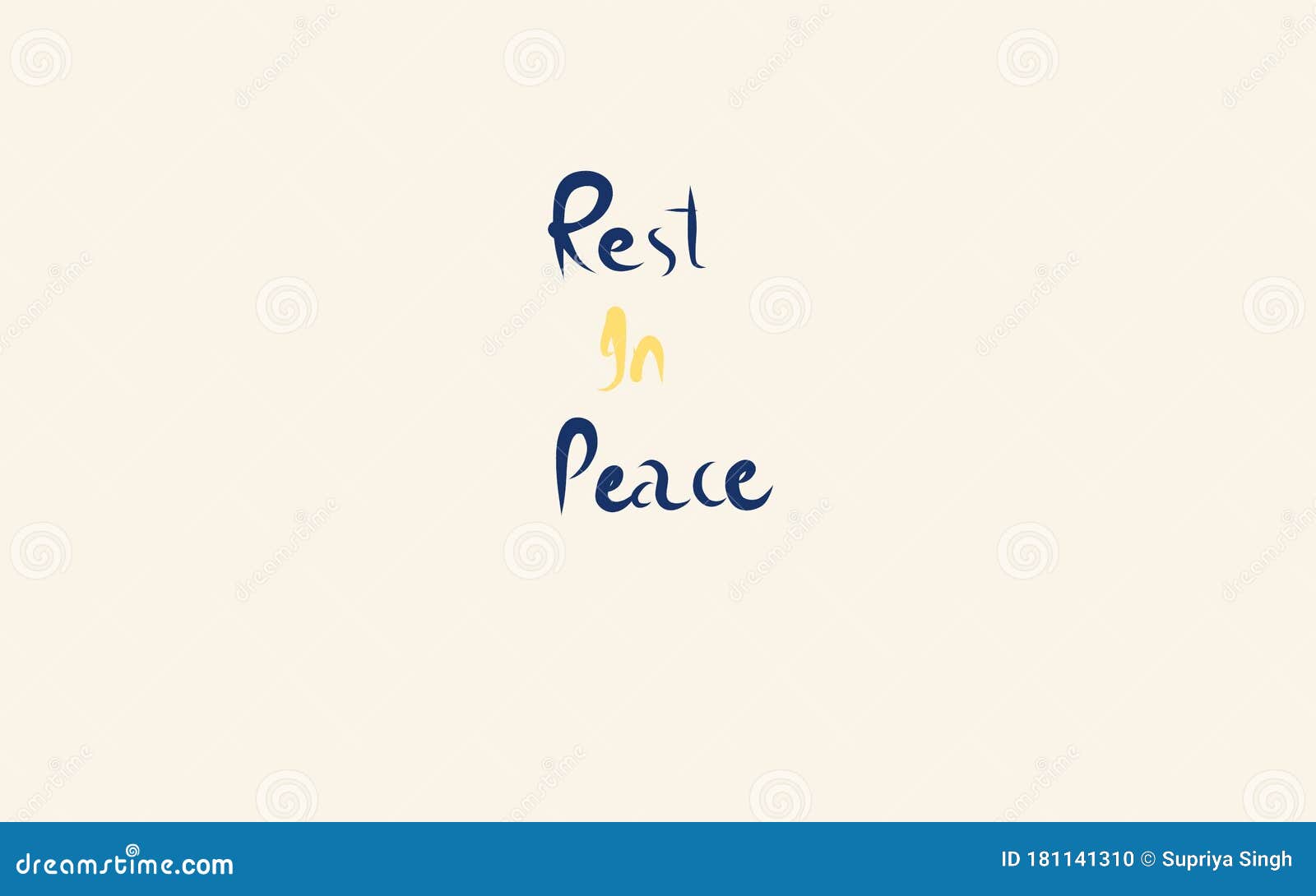 Rest in Peace Gesture Emotion Stock Illustration - Illustration of ...