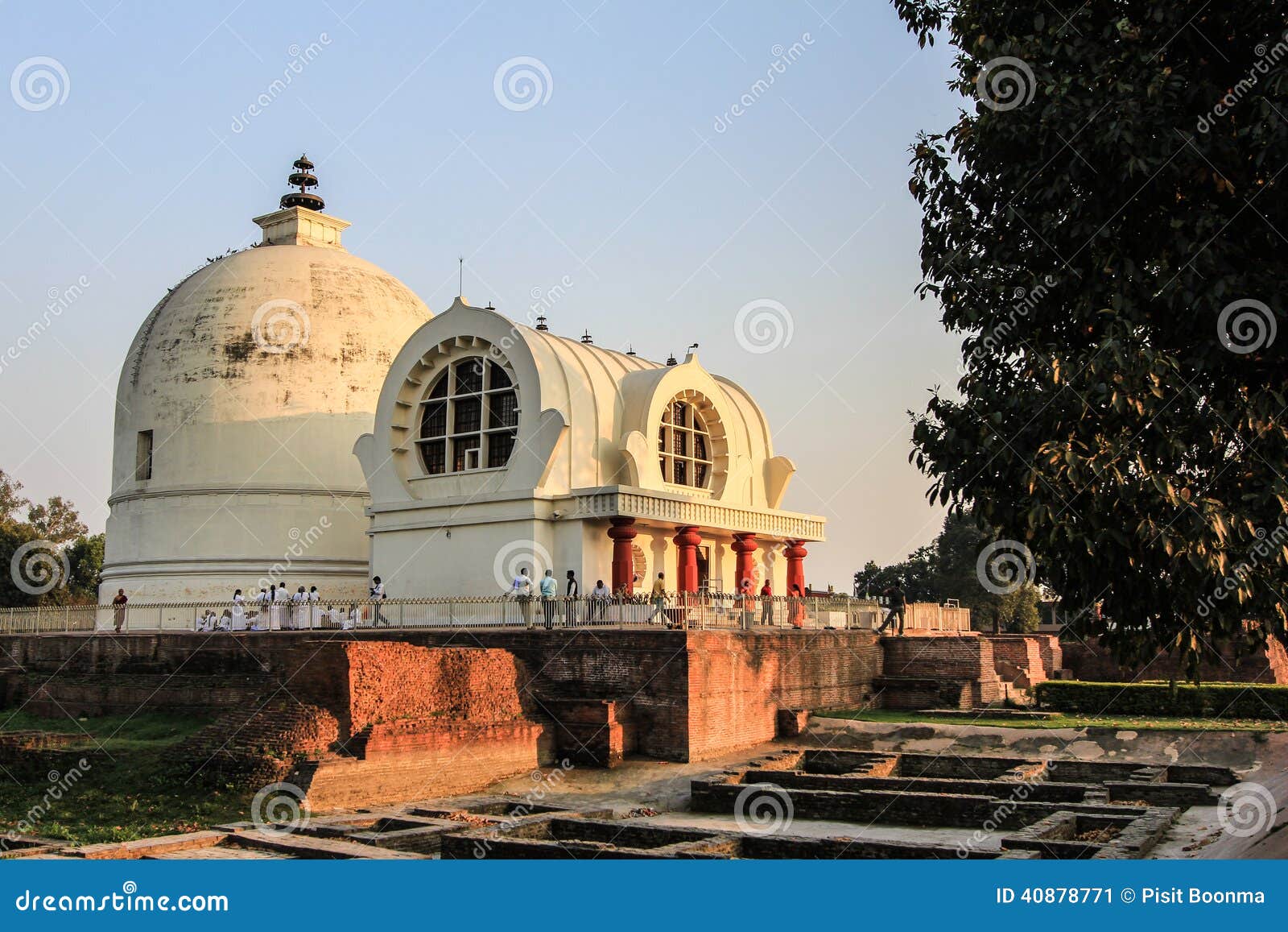 Rest place of Buddha stock image. Image of park, life - 40878771