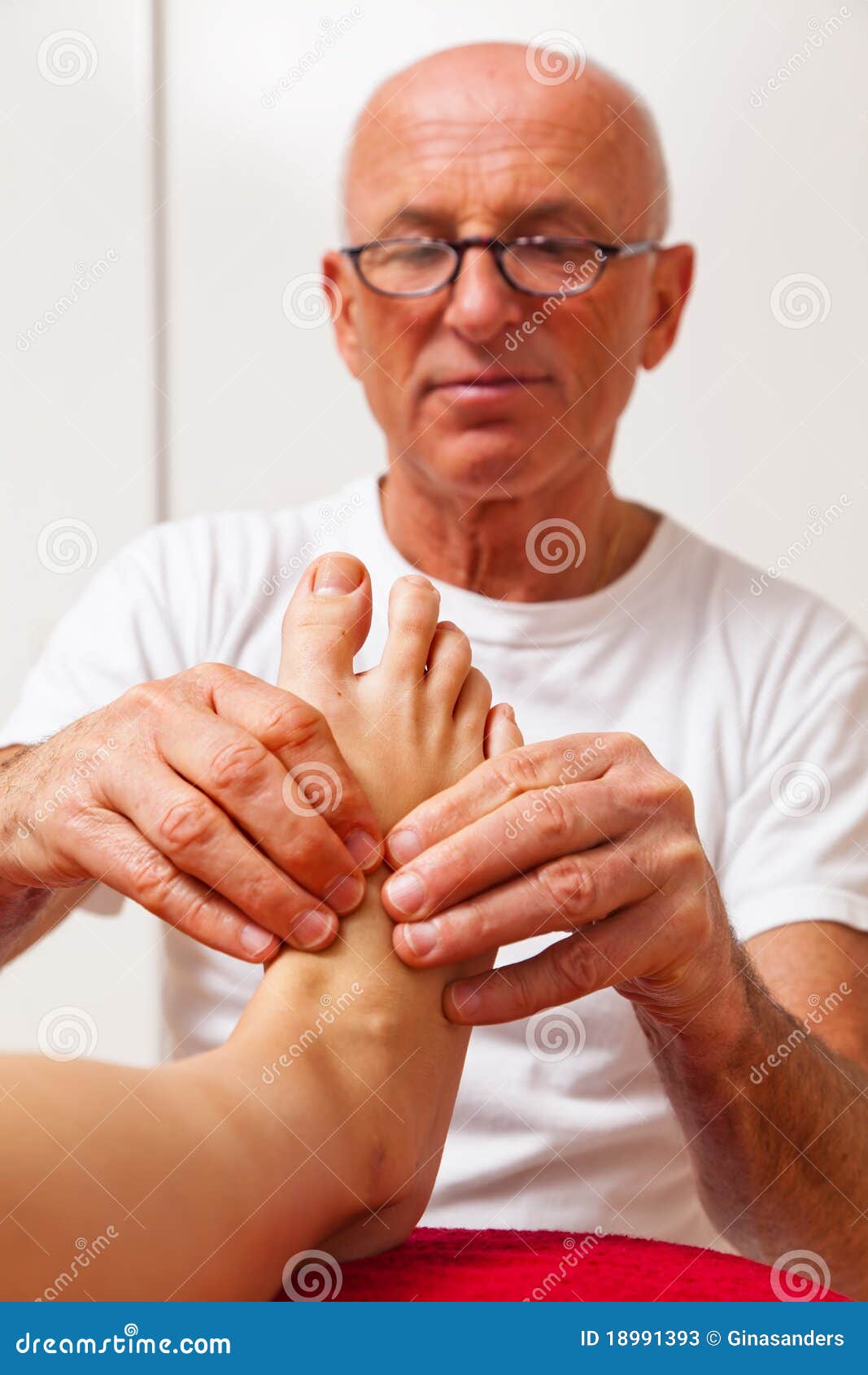 Rest and Relaxation through Massage Stock Image - Image of relaxation ...