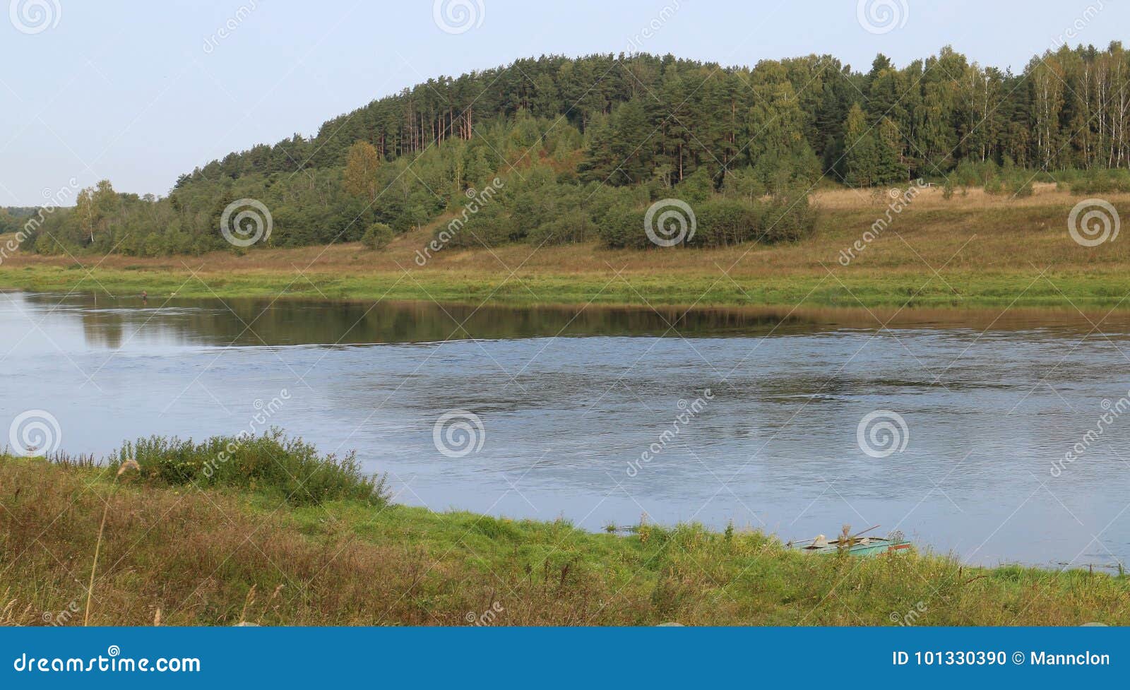 Rest on the river bank stock photo. Image of cloud, landscape - 101330390