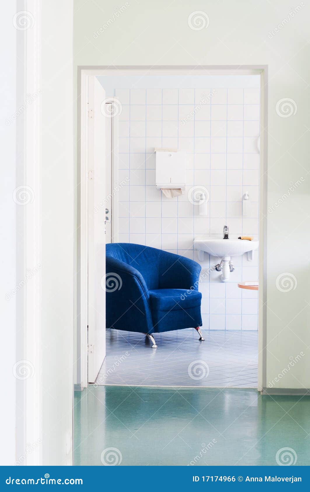 Rest room in hospital stock photo. Image of interior - 17174966