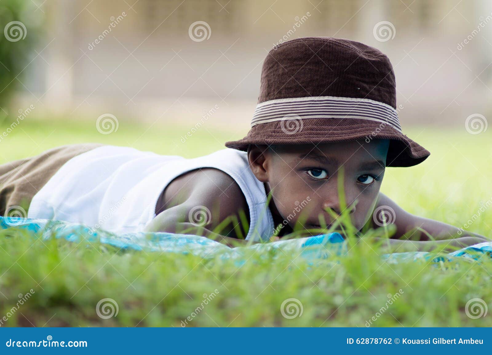 Rest in the shade. stock photo. Image of lying, camera - 62878762