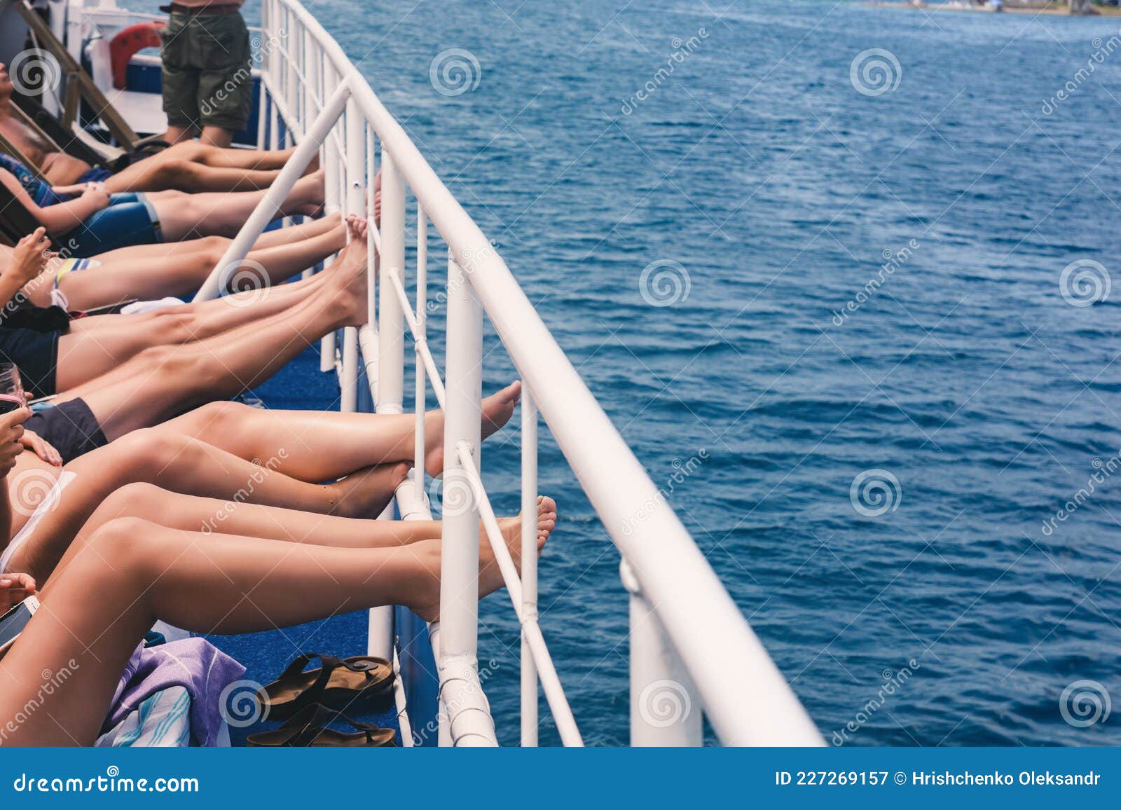 Rest on the ship at sea stock image. Image of nautical - 227269157