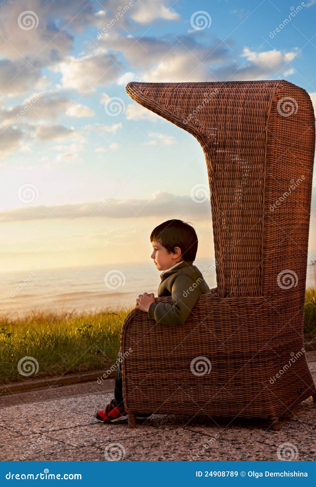 Rest at sunset stock image. Image of seaside, sunset - 24908789