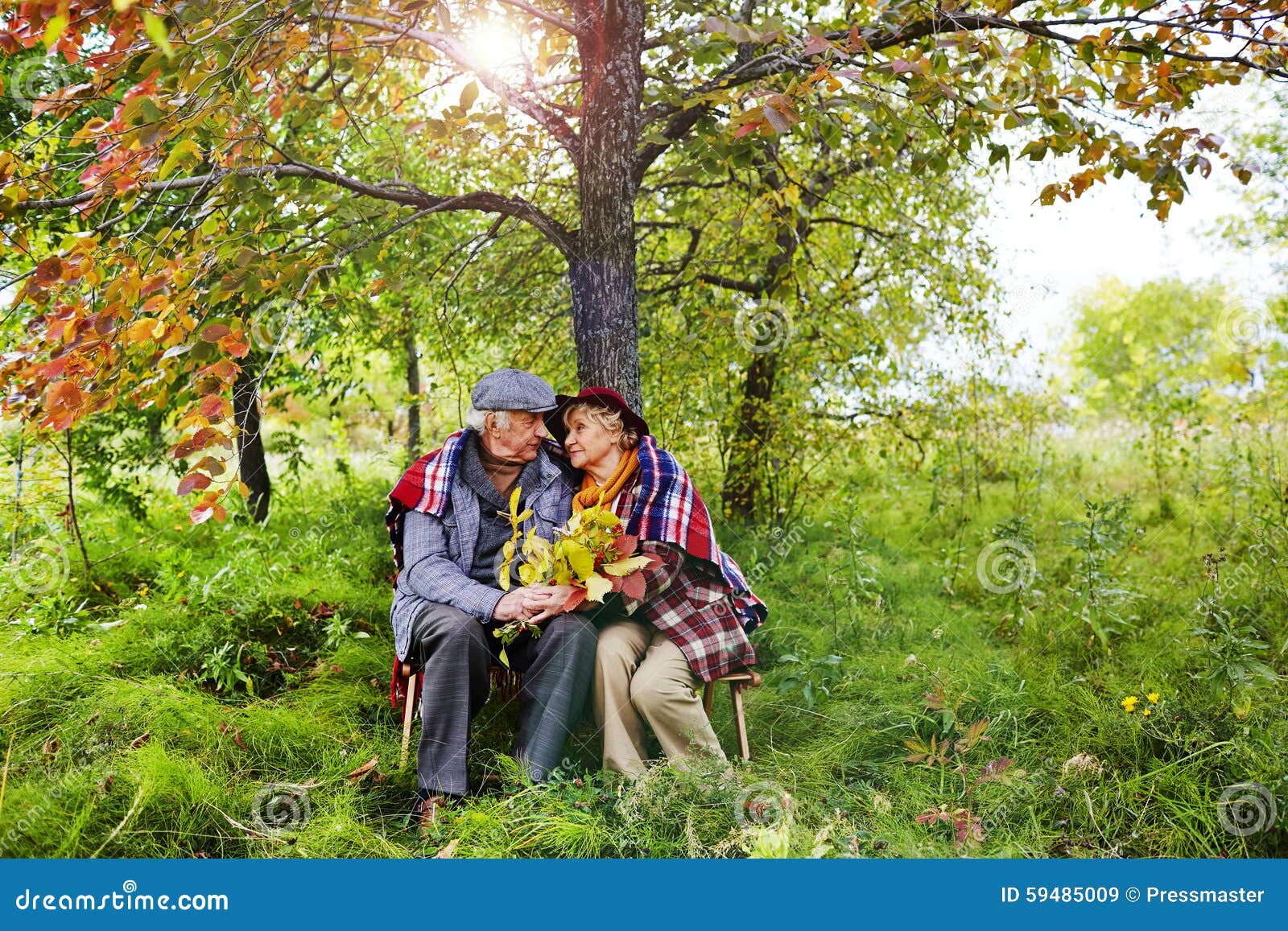 Rest under tree stock image. Image of happy, husband - 59485009