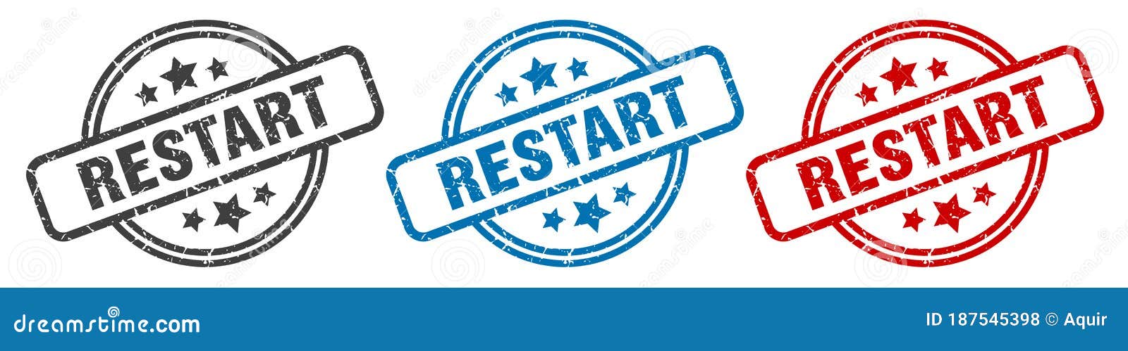 Restart Sign Stock Illustrations – 3,863 Restart Sign Stock ...