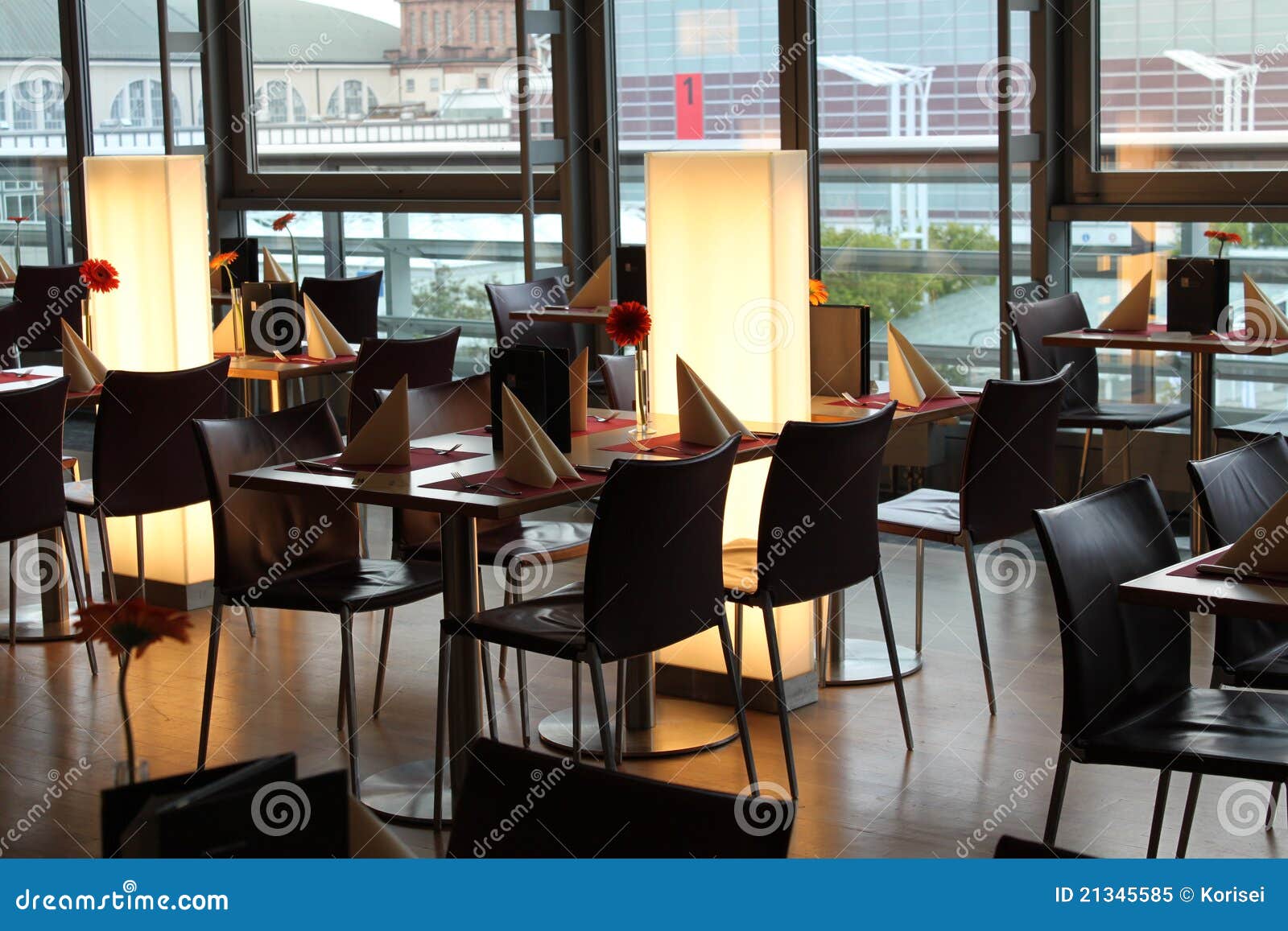 Restaurant stock image. Image of public, room, space - 21345585