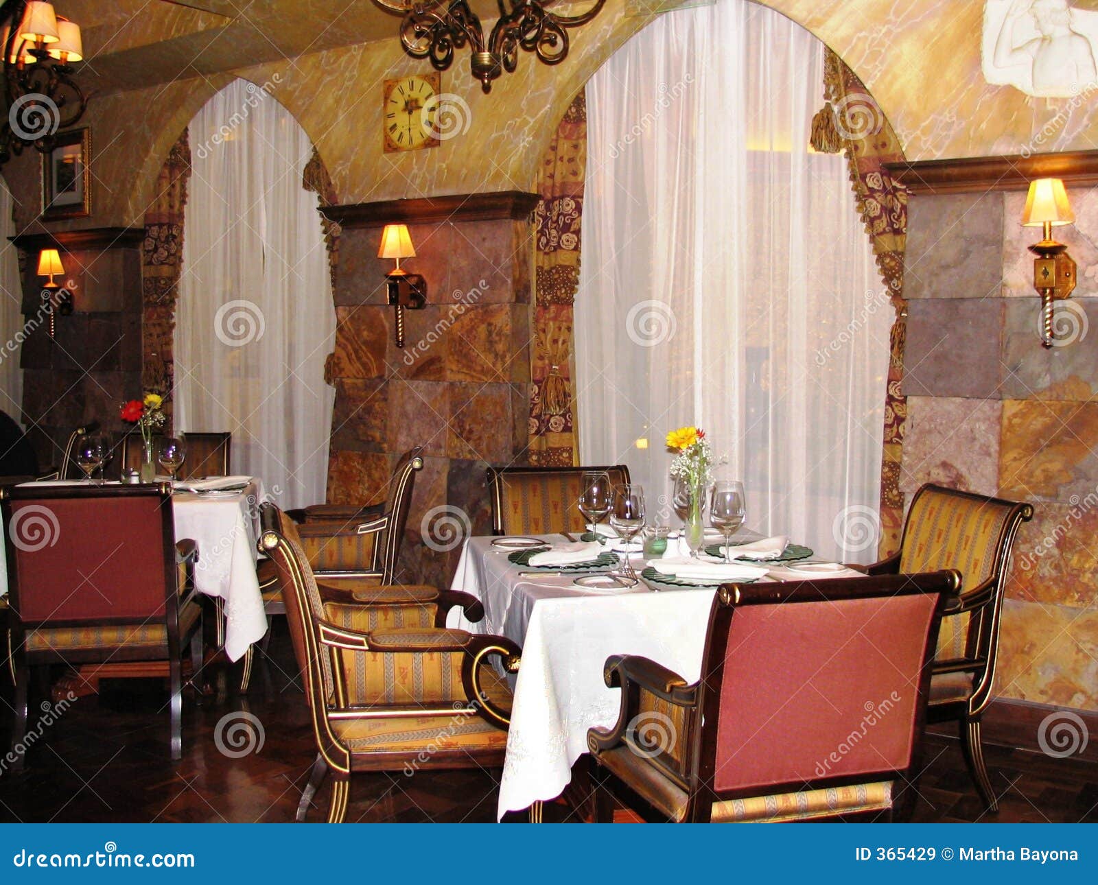 Restaurant stock image. Image of restaurant, furniture - 365429