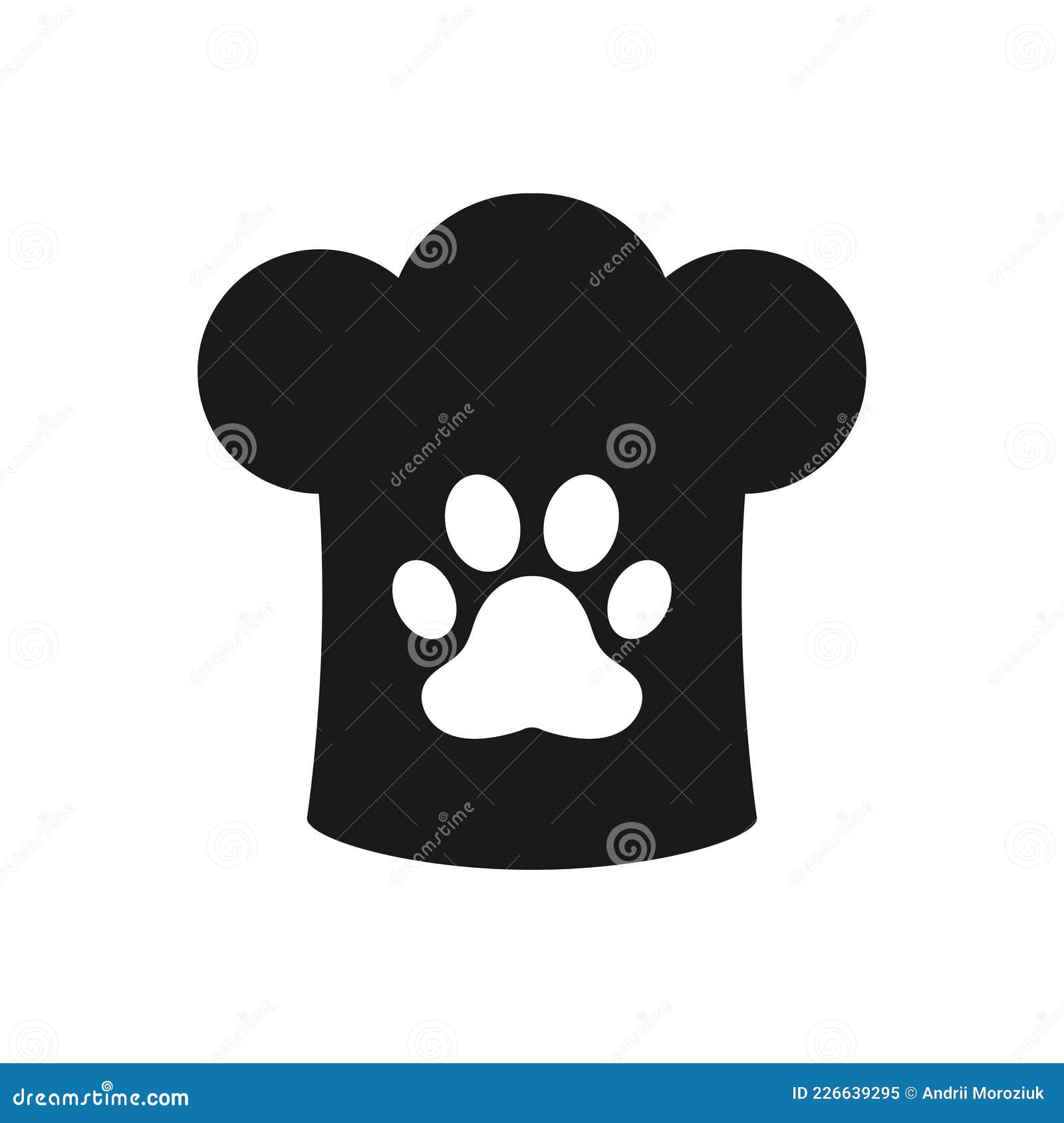 Restaurant for Animals. Vector Illustration Stock Illustration ...