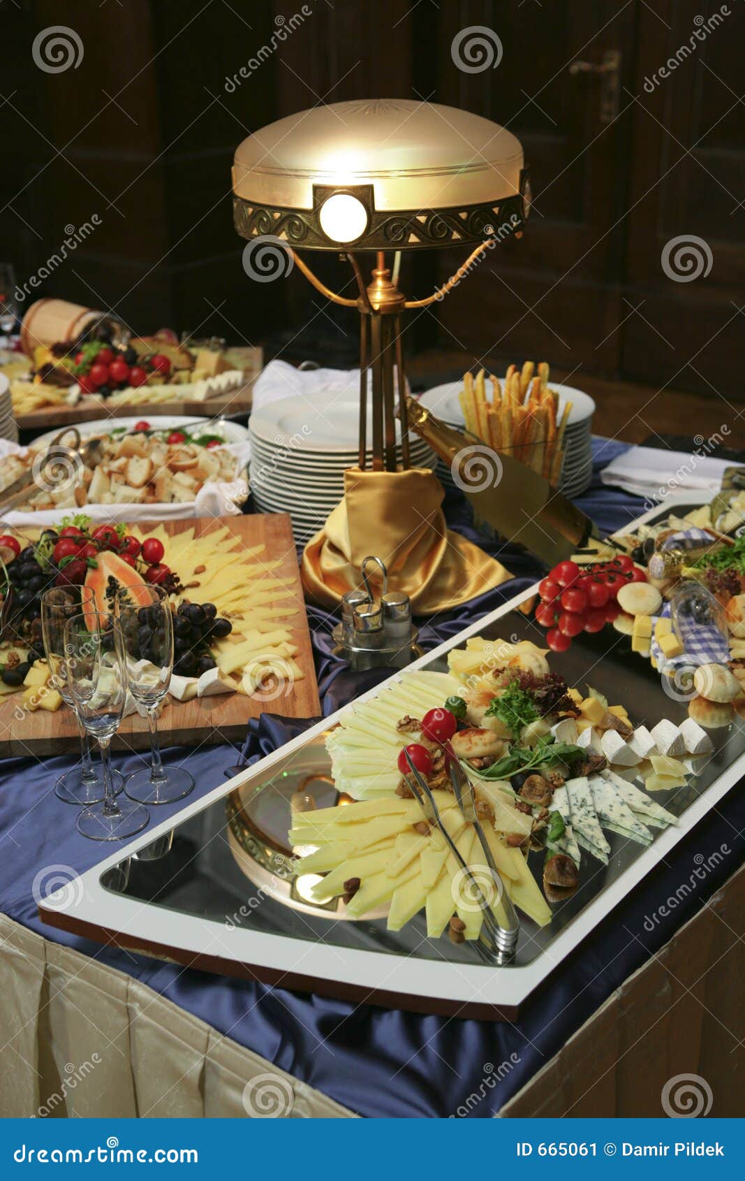 Restaurant Buffet Line Royalty-Free Stock Image | CartoonDealer.com ...