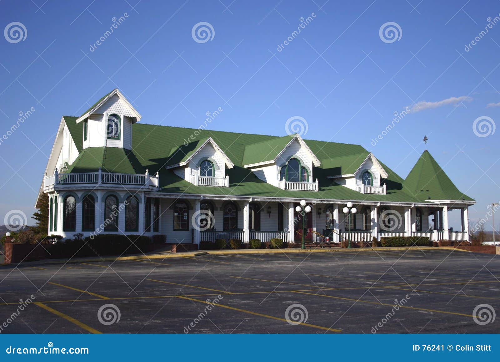 Restaurant building stock image. Image of alone, business - 76241