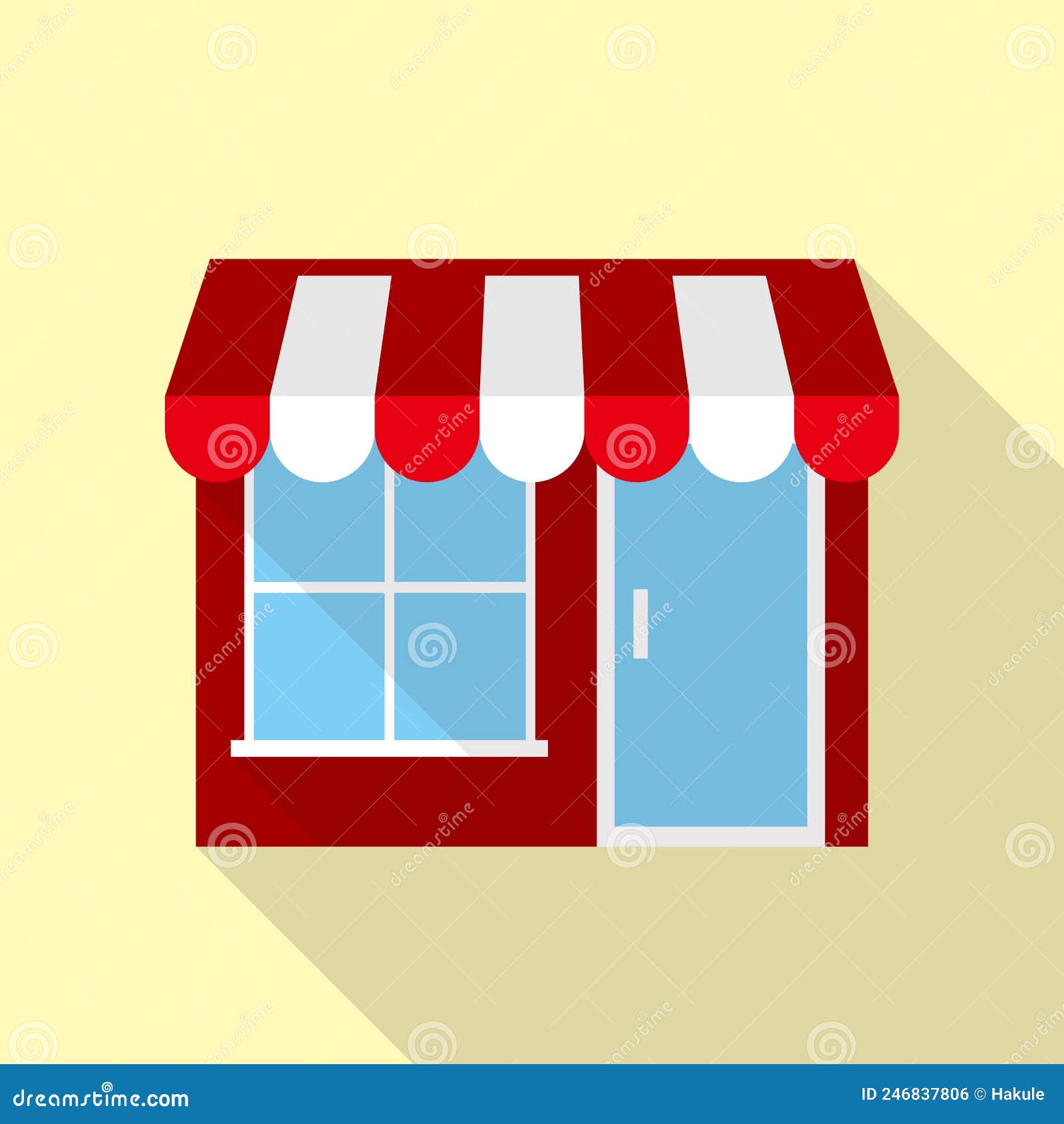 Restaurant Building for Food Vector Illustration Stock Vector ...