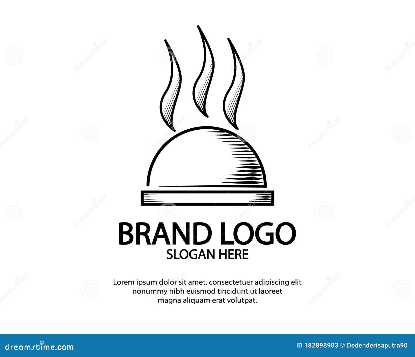 Restaurant, Cafe Logo or Label. Emblems for Menu Design Stock Vector ...