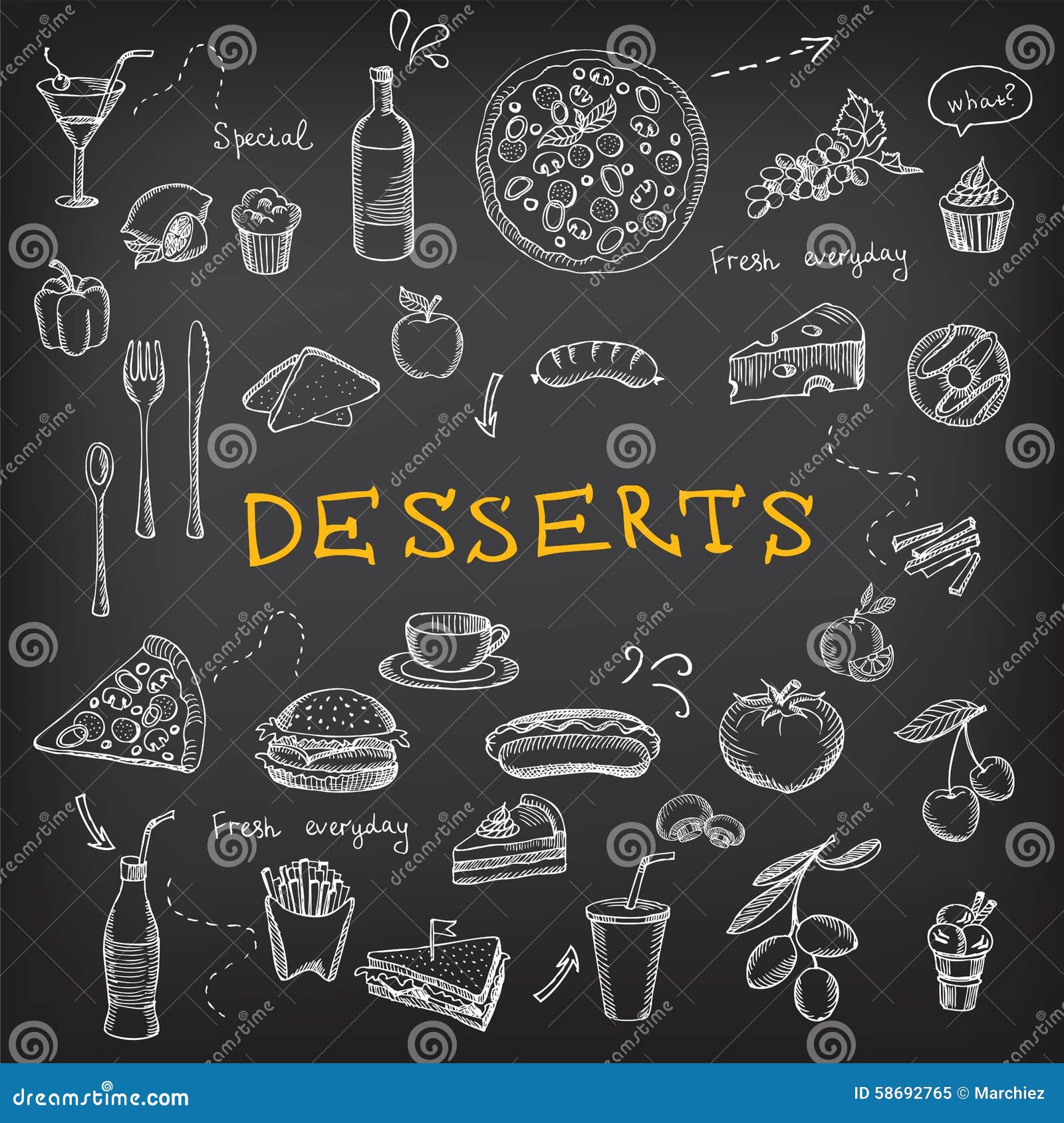 Restaurant Cafe Menu, Template Design. Stock Vector - Illustration of ...