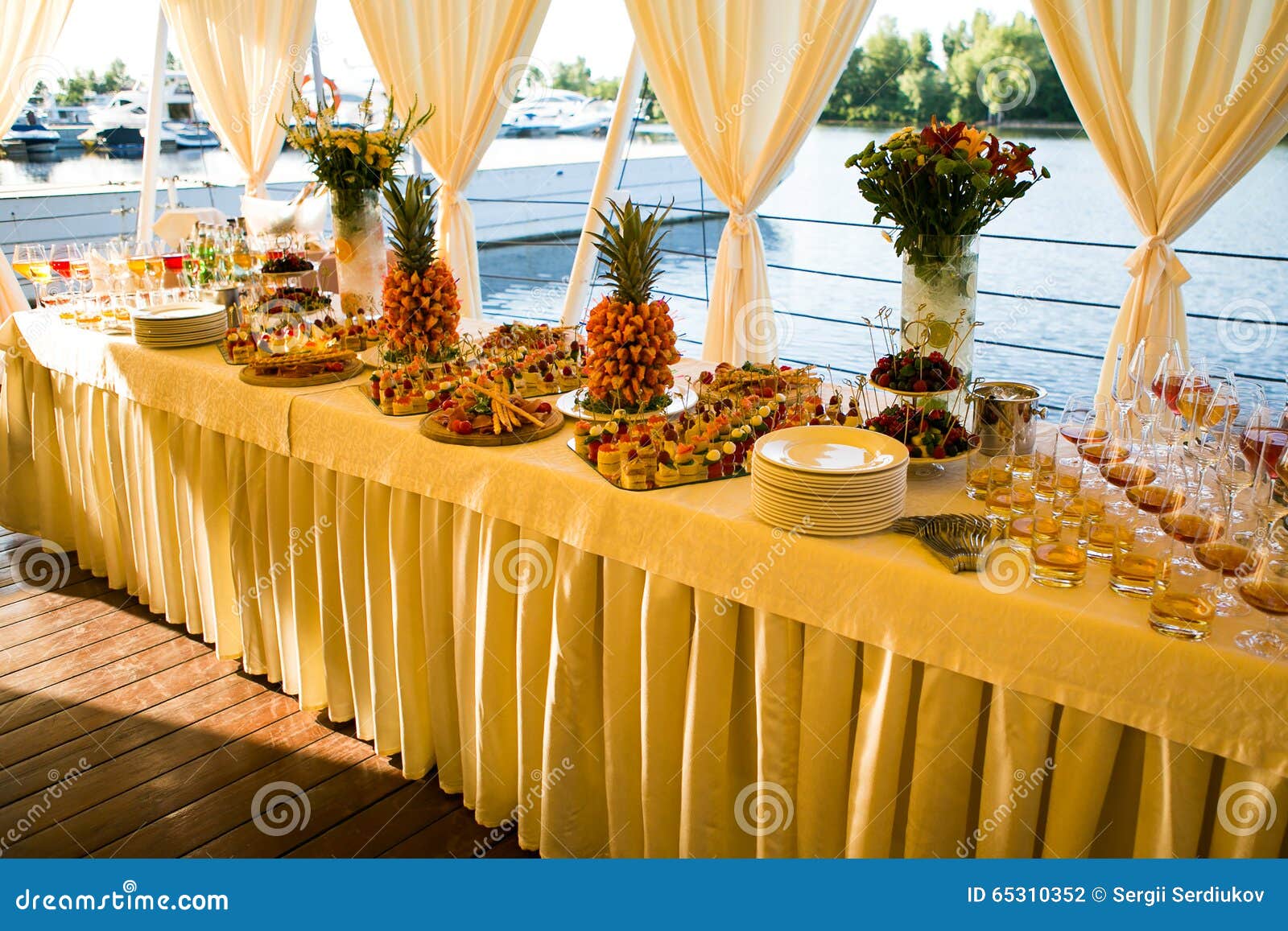 Restaurant Catering Services Stock Photo - Image of meal, celebration ...
