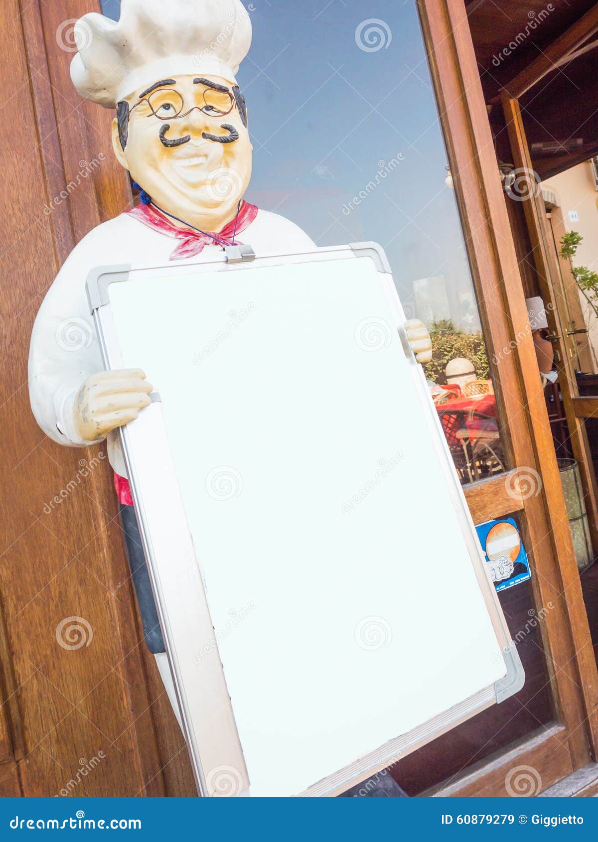 Restaurant Chef Board stock image. Image of restaurant - 60879279