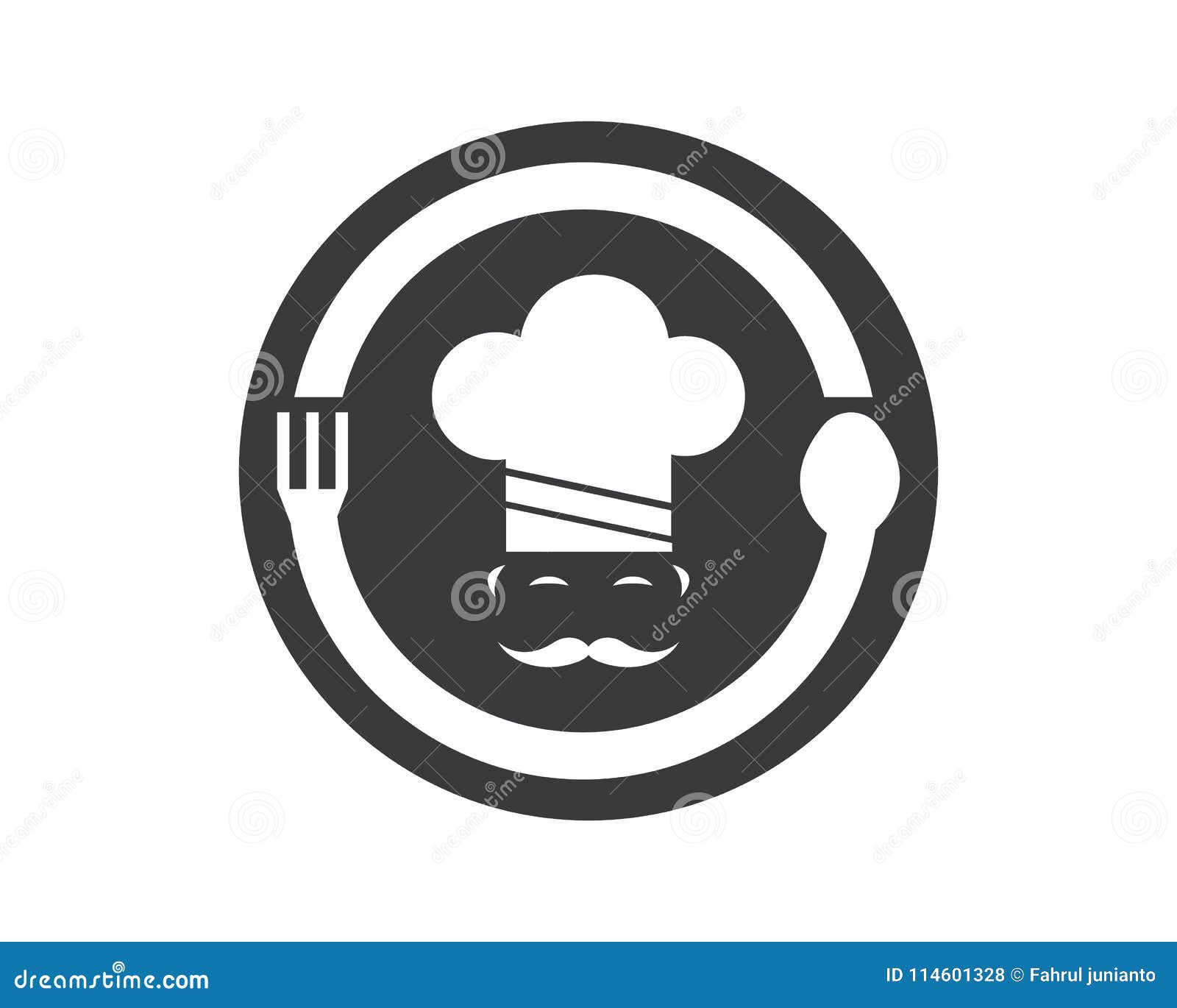 Restaurant Chef Icon Logo Vector Illustration Stock Vector ...