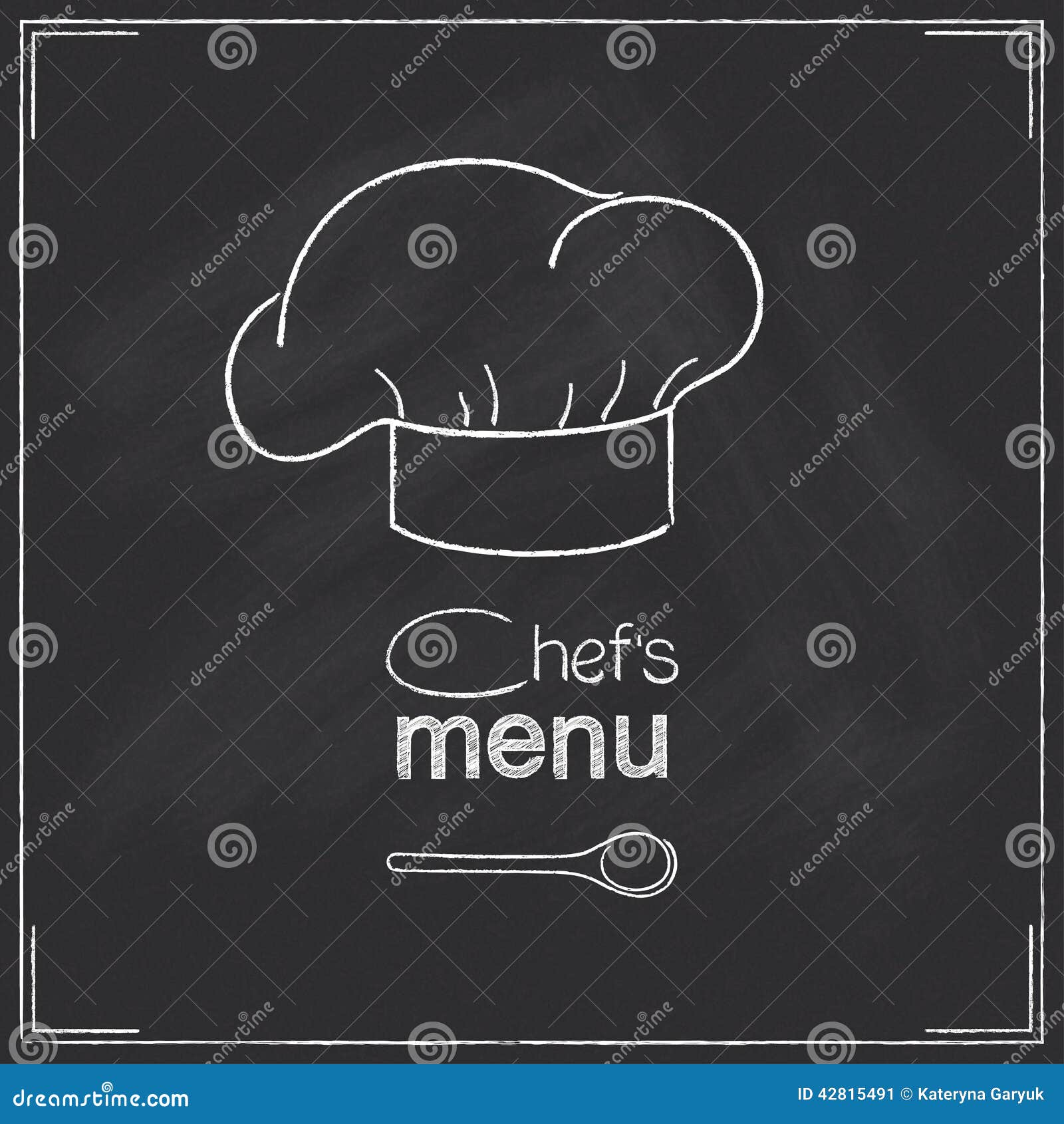 Restaurant Chefs Menu Design Stock Vector - Illustration of menu ...