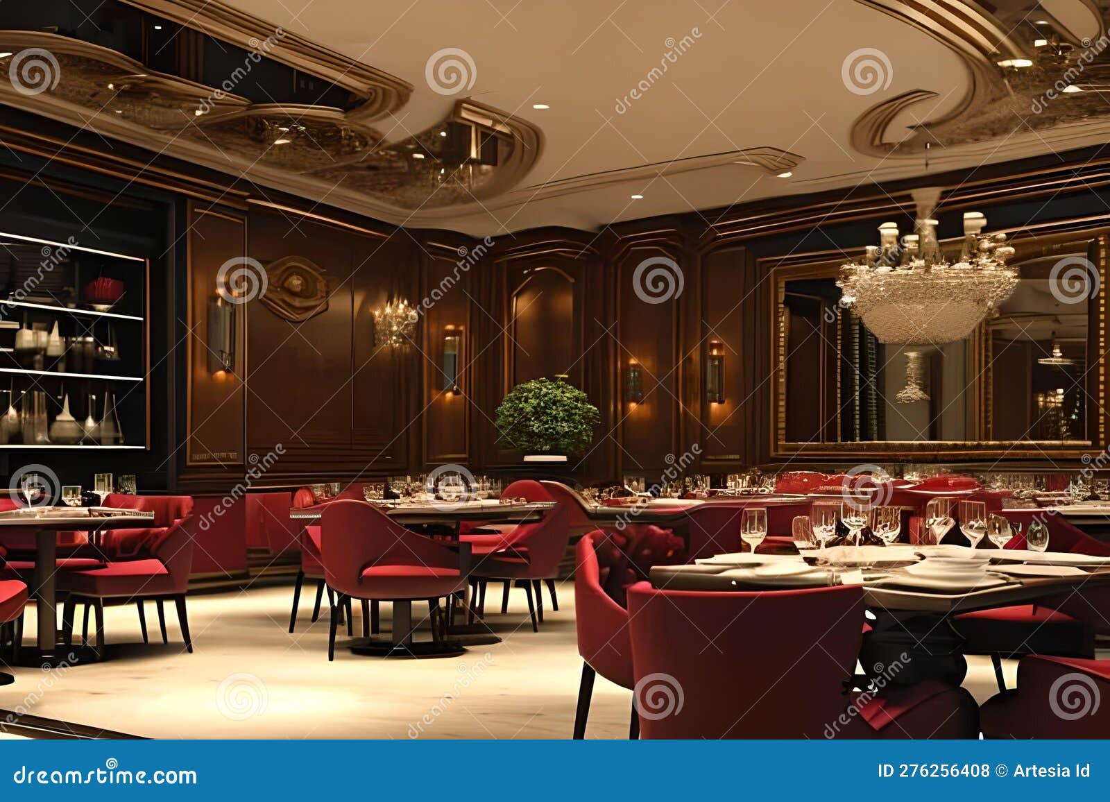 Restaurant Chilling Out Classy Lifestyle Stock Illustration ...