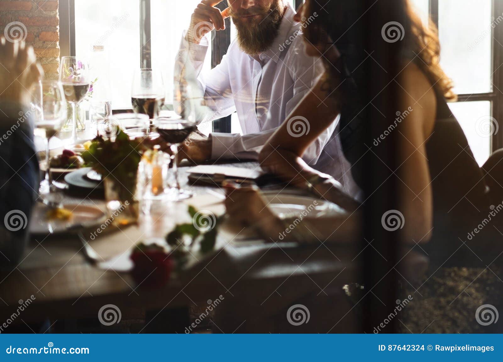 Restaurant Chilling Out Classy Lifestyle Reserved Concept Stock Photo ...